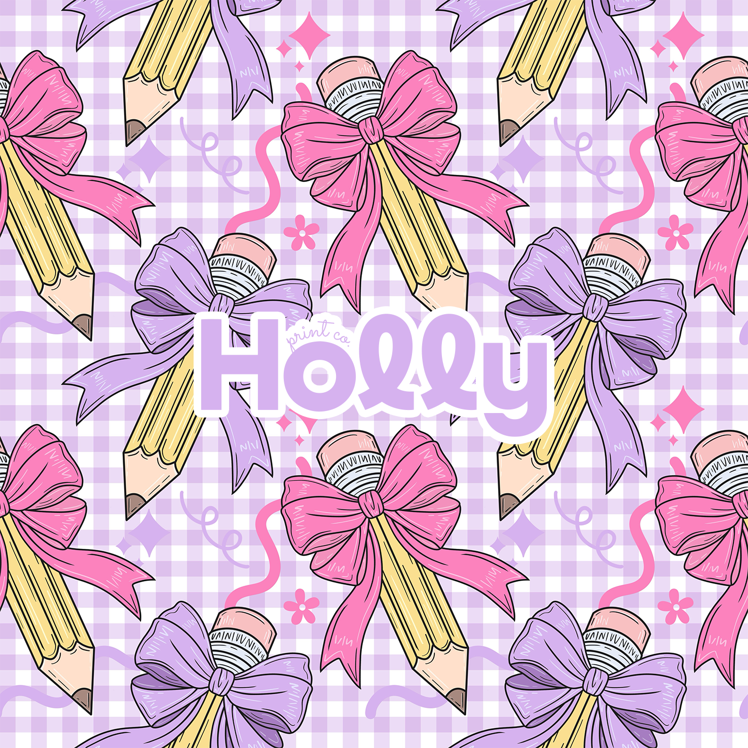 Kuromi My Melody Halloween - seamless pattern - Payhip