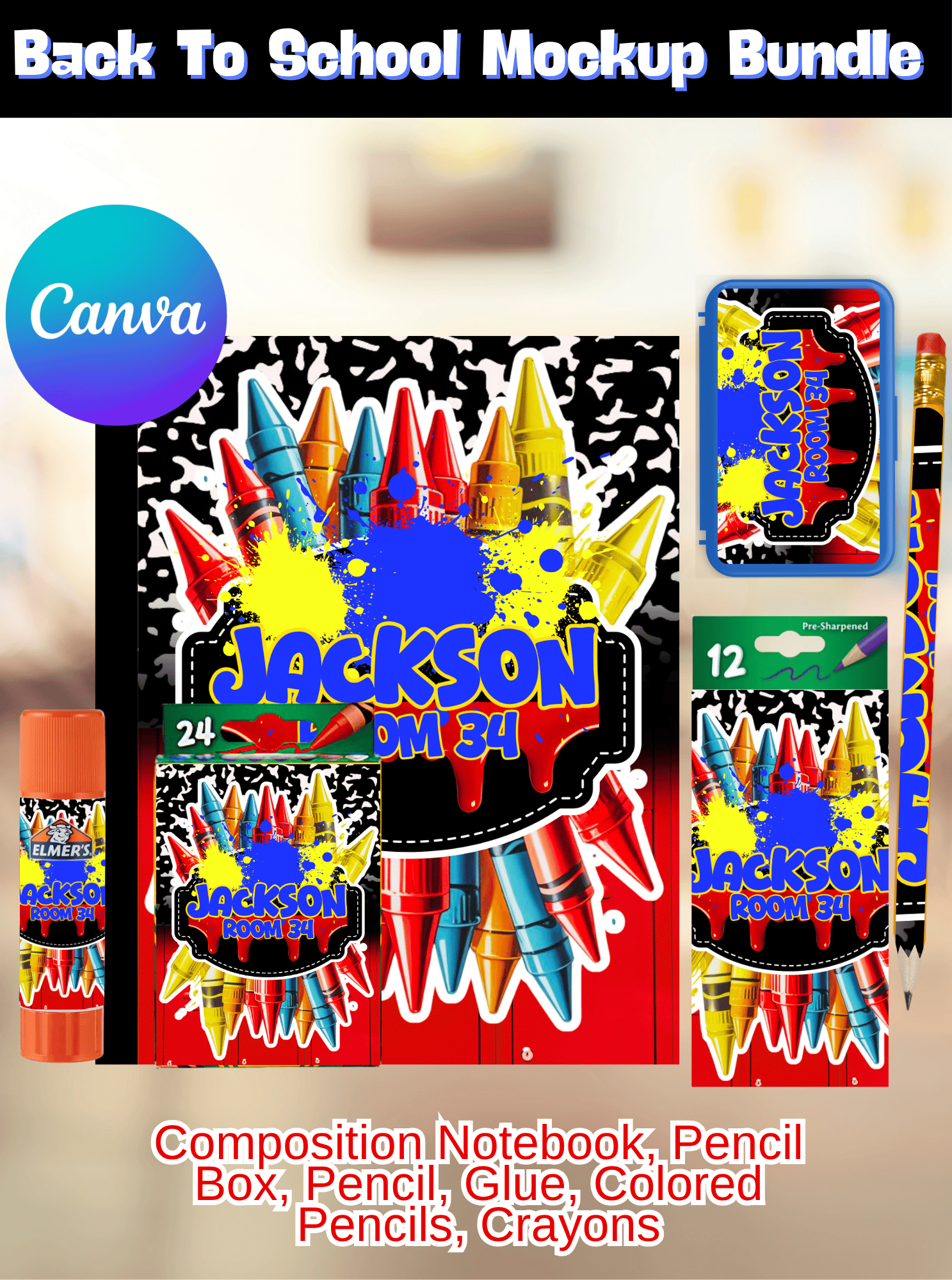 Back To School Mockup Bundle - Payhip