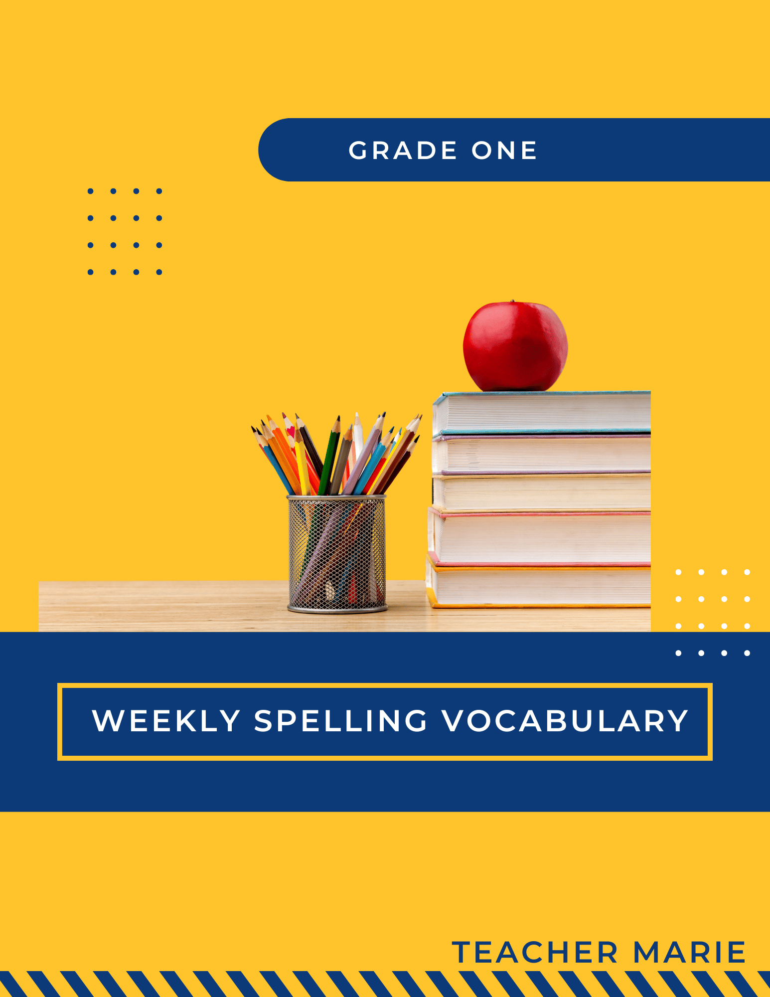 GRADE ONE WEEKLY SPELLING VOCABULARY BOOKLET - Payhip