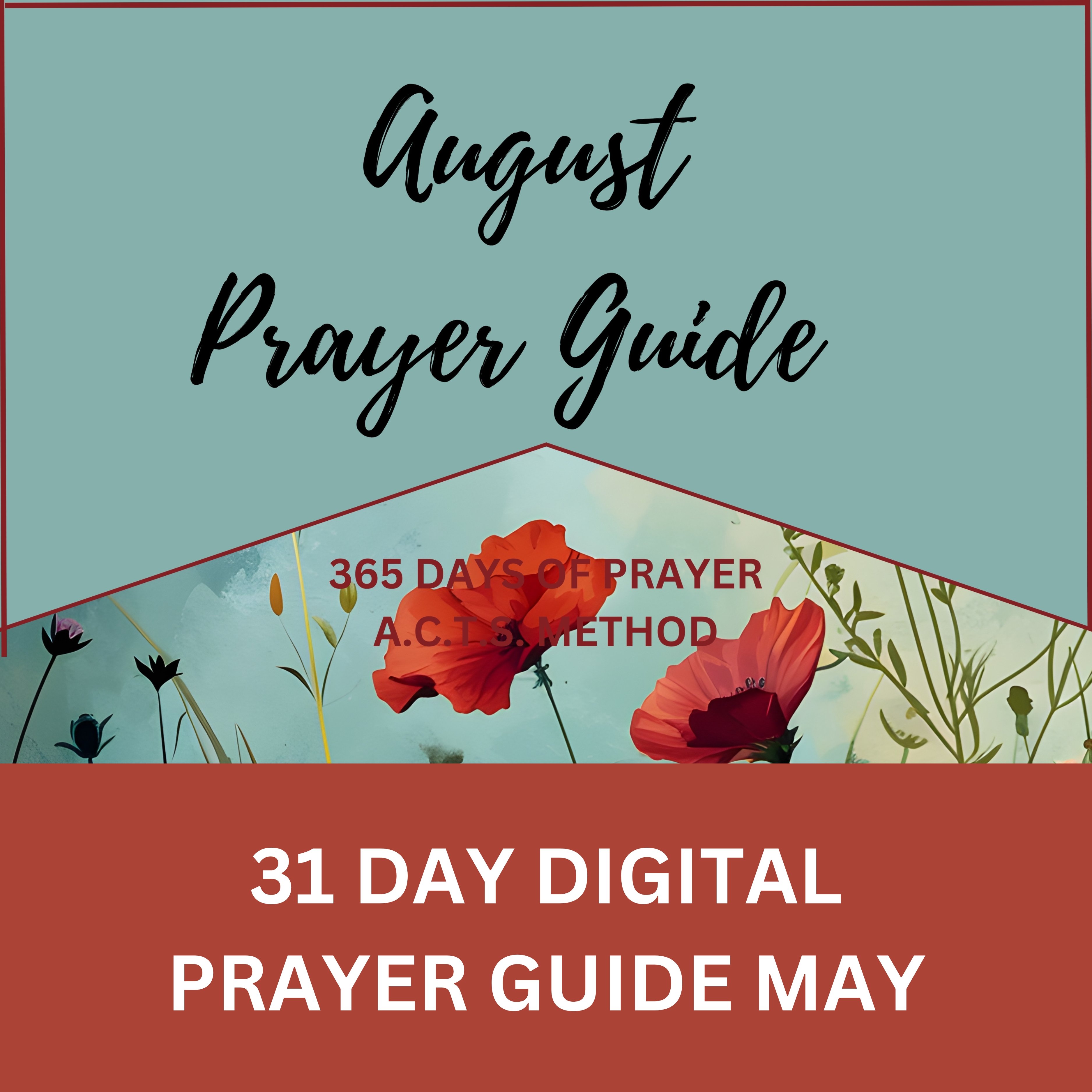 August Prayer Guide (365 Days Of Prayer Challenge) PDF. - Payhip