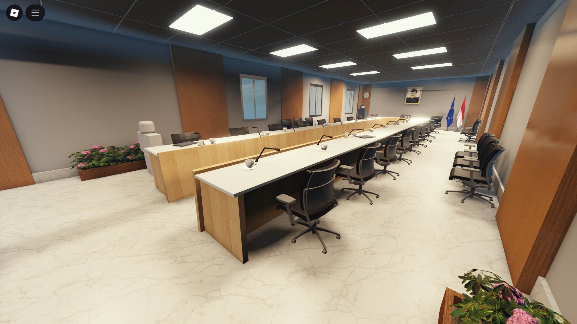 Monaco Government Meeting Room – HQ RP Interior