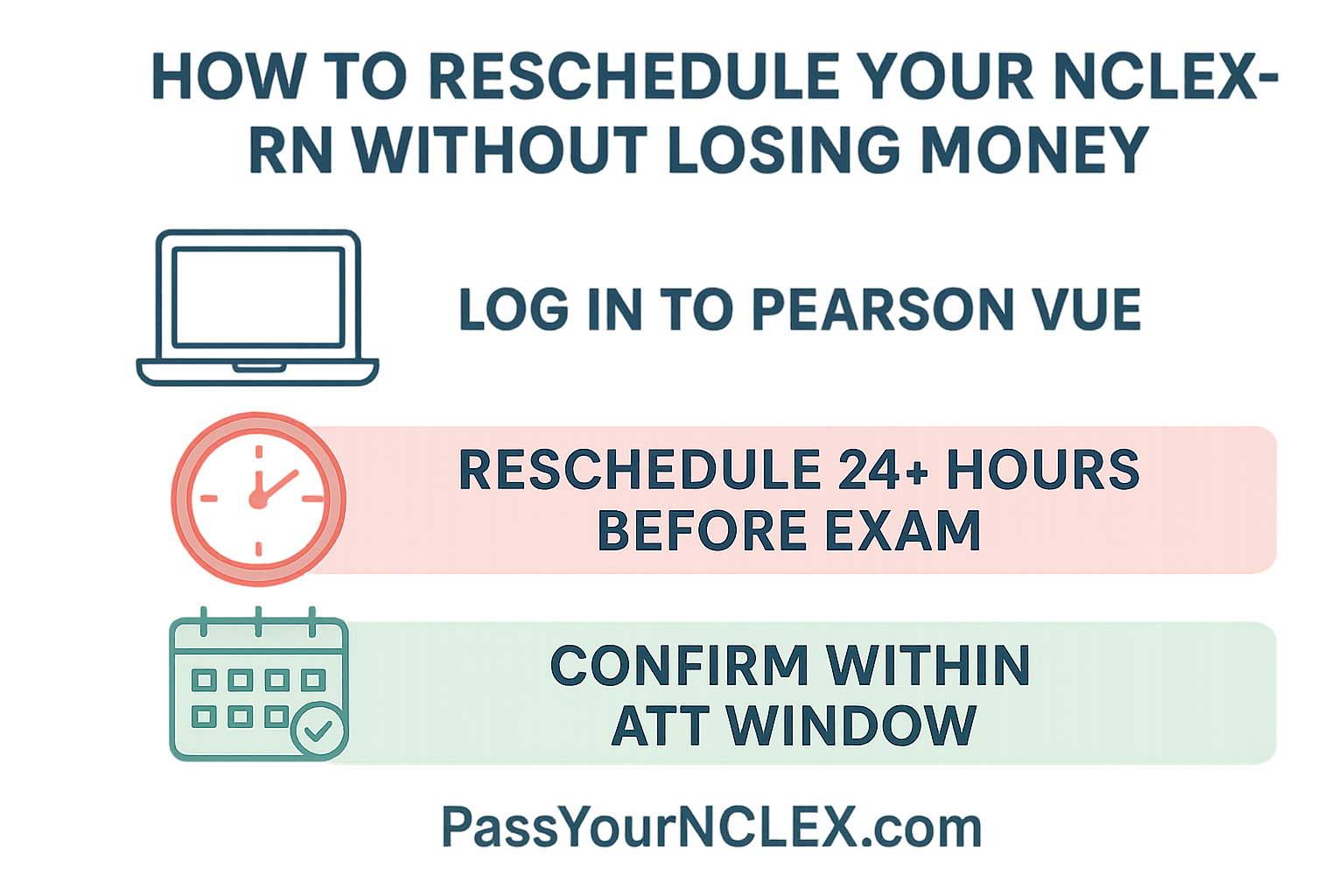 How to Reschedule Your NCLEX-RN Exam Without Losing Money