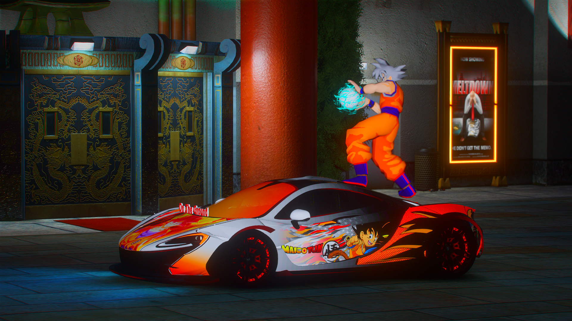 Mclaren P1 Dragon Ball Goku 3d Animation - Payhip