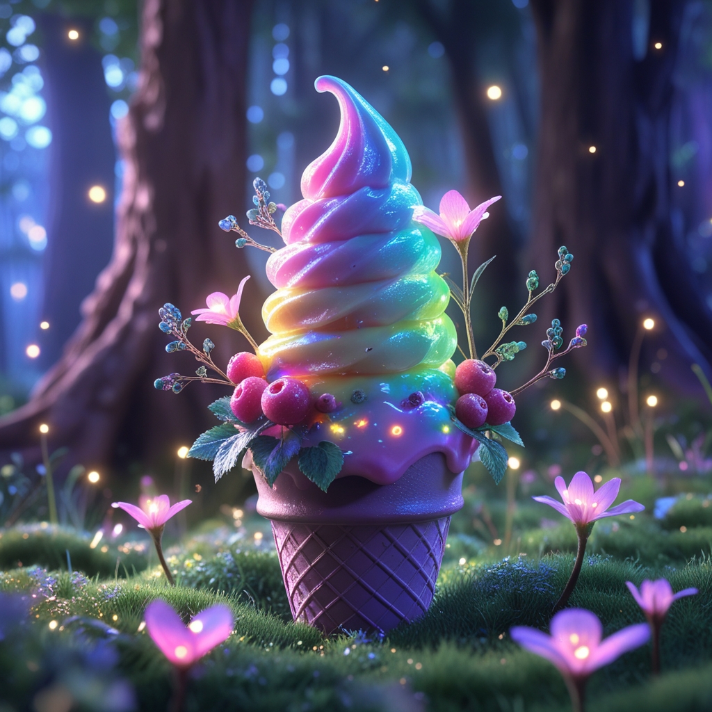 Magical rainbow ice cream - Payhip