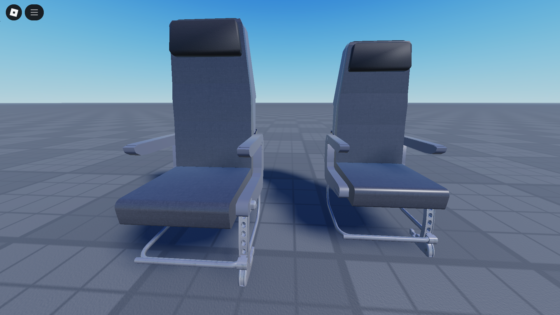 Economy Seats V2 – Animated Airline Seating (2 Variants)