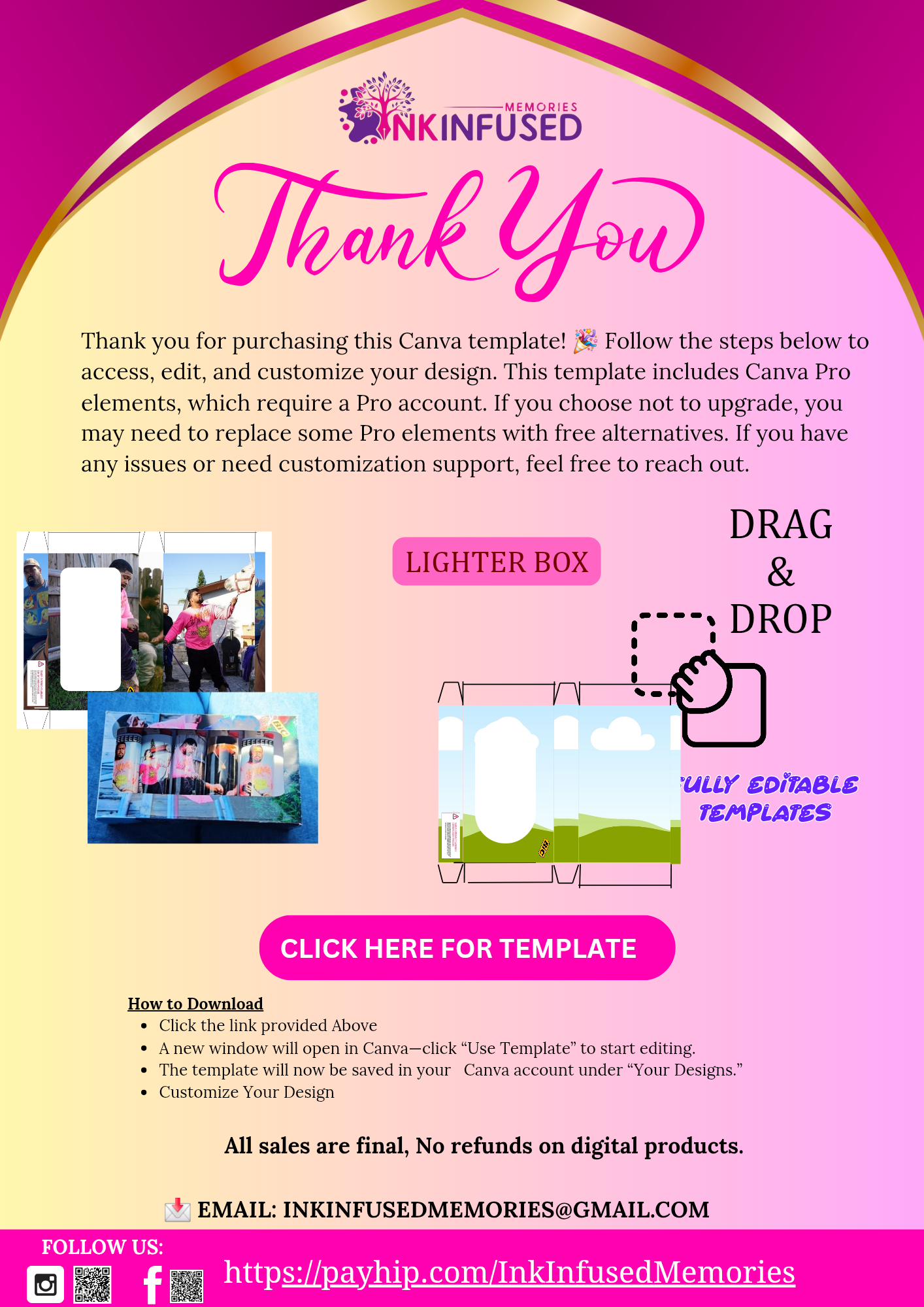 Lighter Box (Canva File) - Payhip