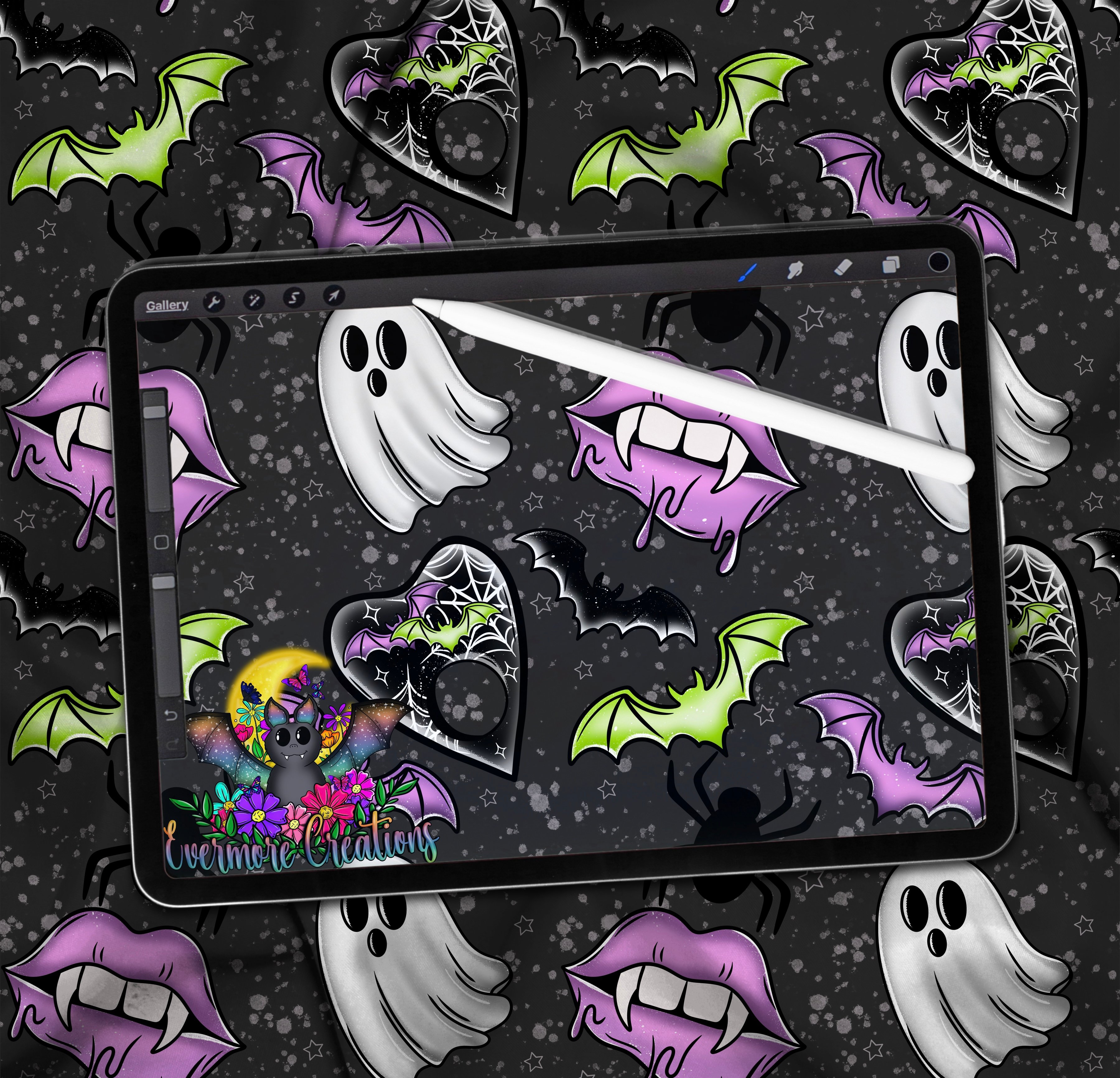 Spooky things - Seamless Digital Only - Payhip