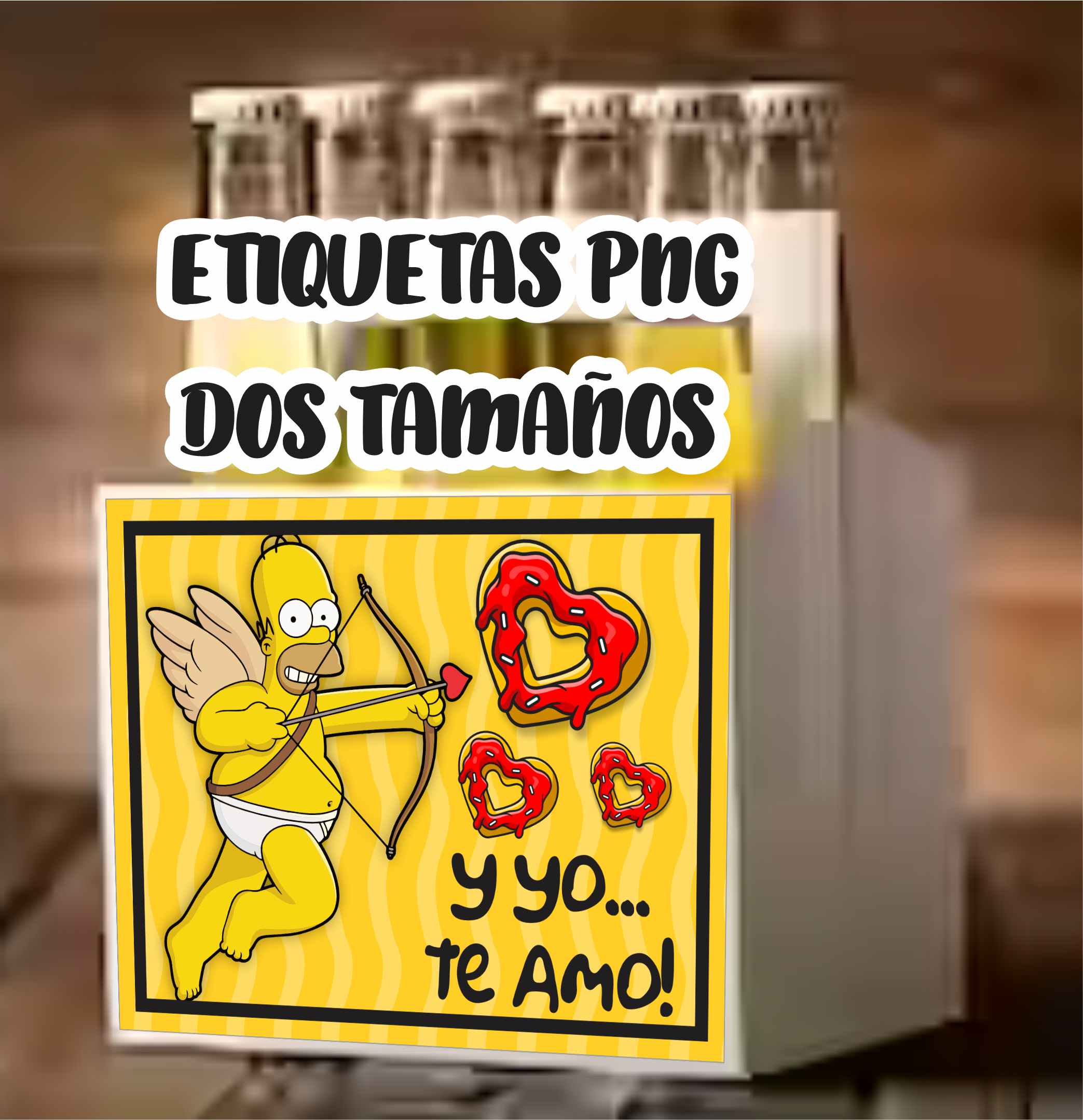 BEER LABEL ETIQUETAS SIXPACK SAN VALENTIN JUNTOS - Payhip