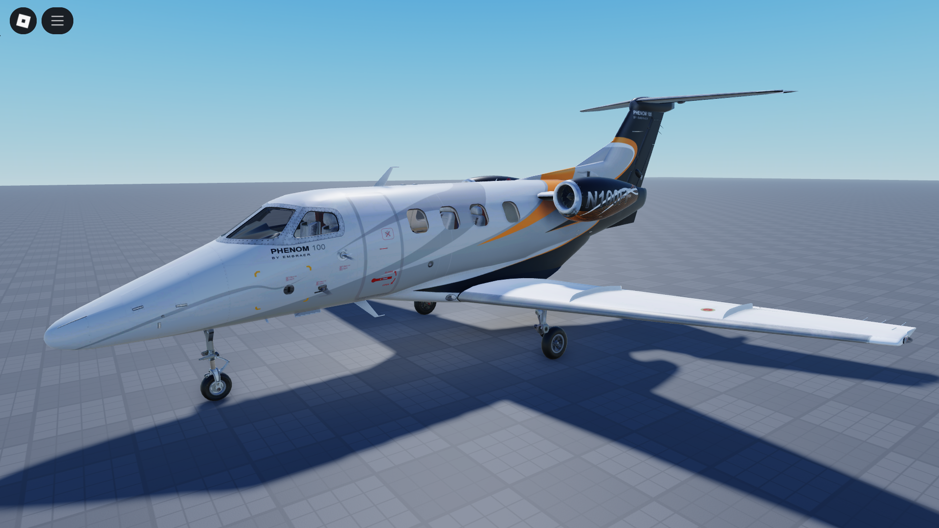 Phenom 100 – Realistic Light Jet for Roblox RP