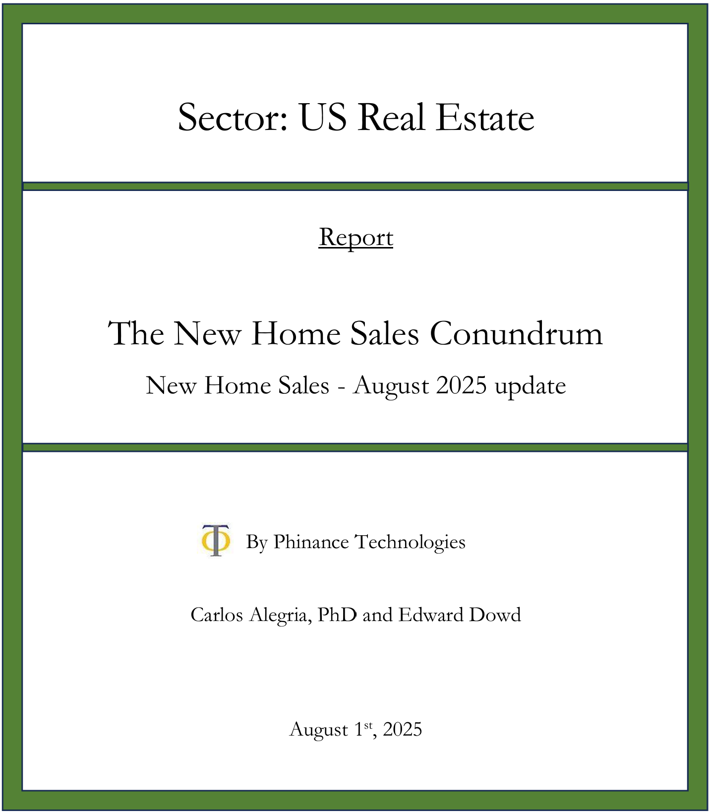 New Residential Sales Analysis. August 2025 update - Payhip
