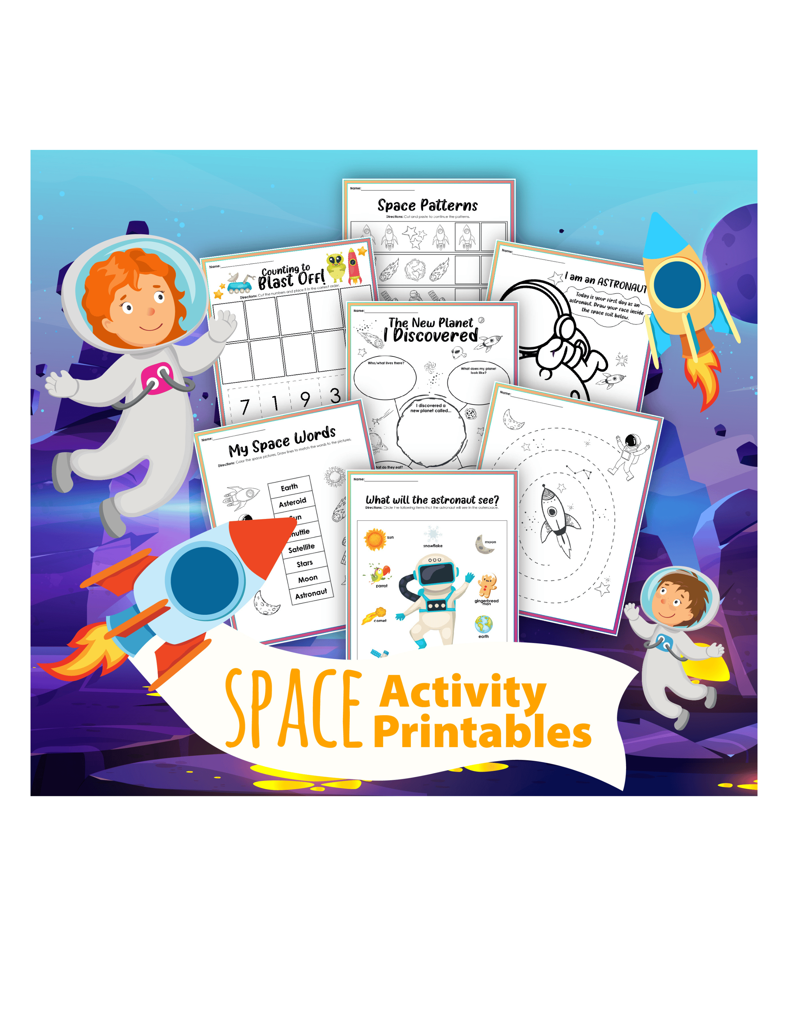 Outer Space Activity Pack