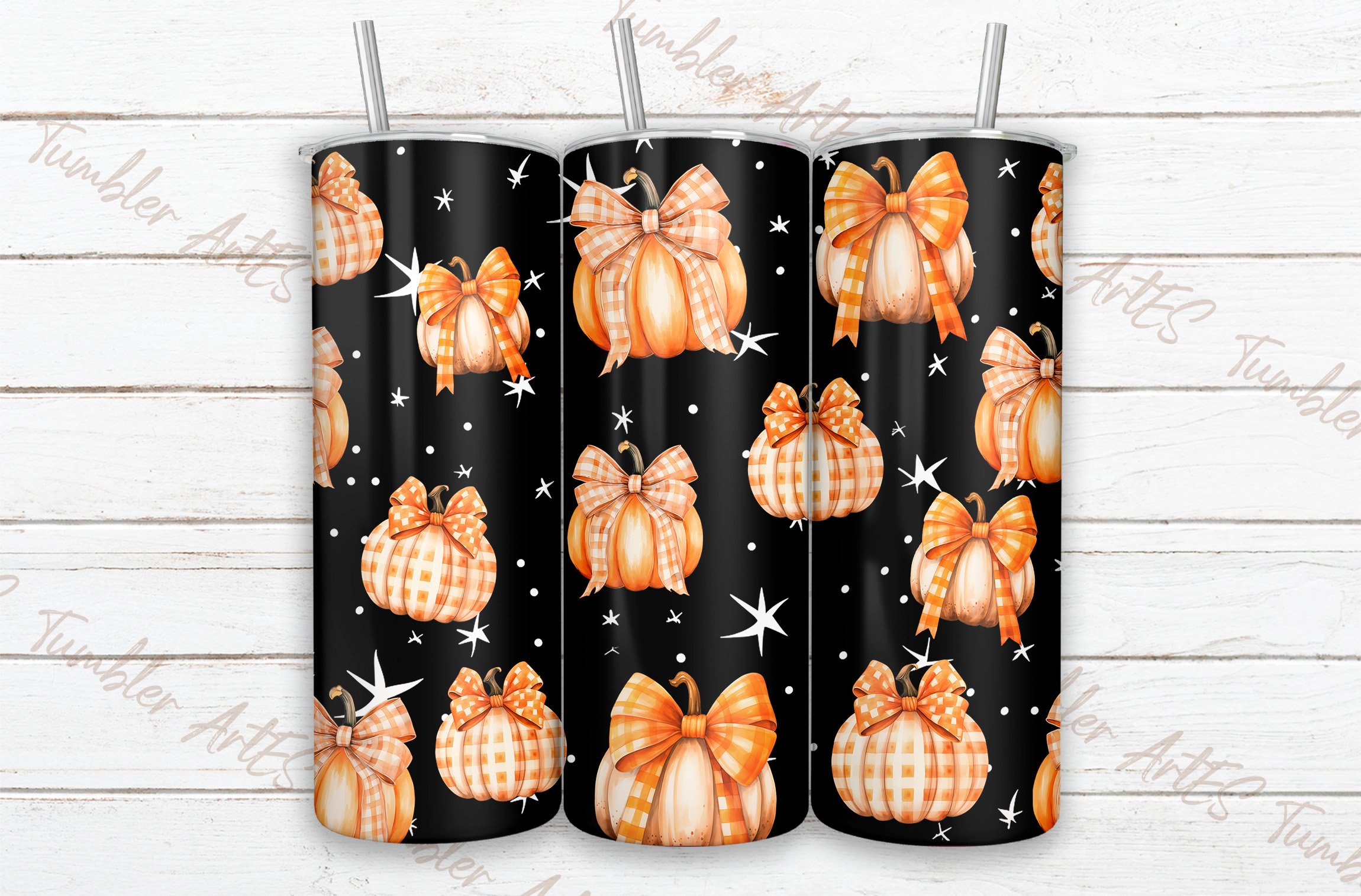 Pumpkin Fall - 20oz Tumbler Wrap FALL