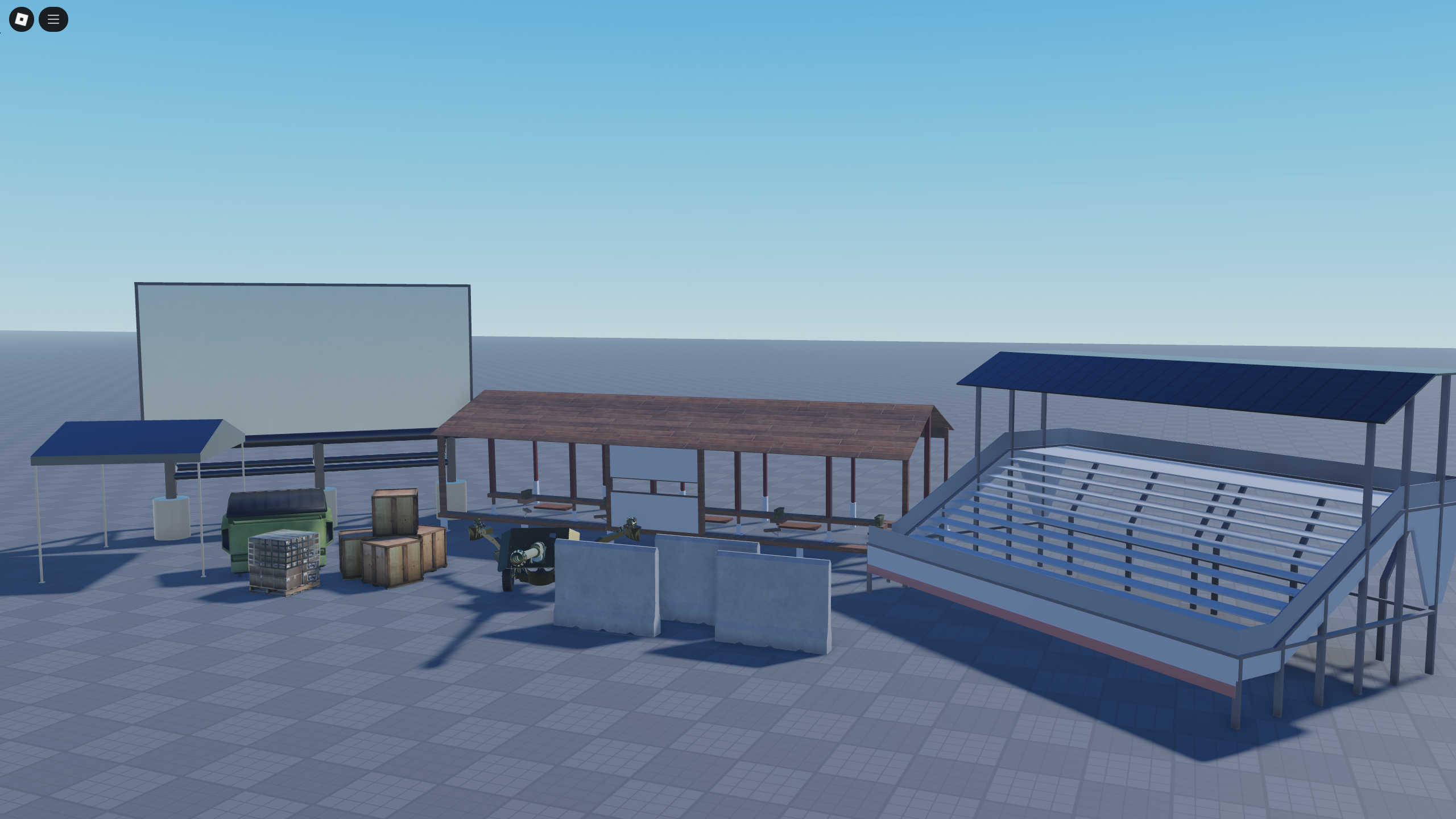 Shooting Range Asset Pack – Roblox Gun Range Props