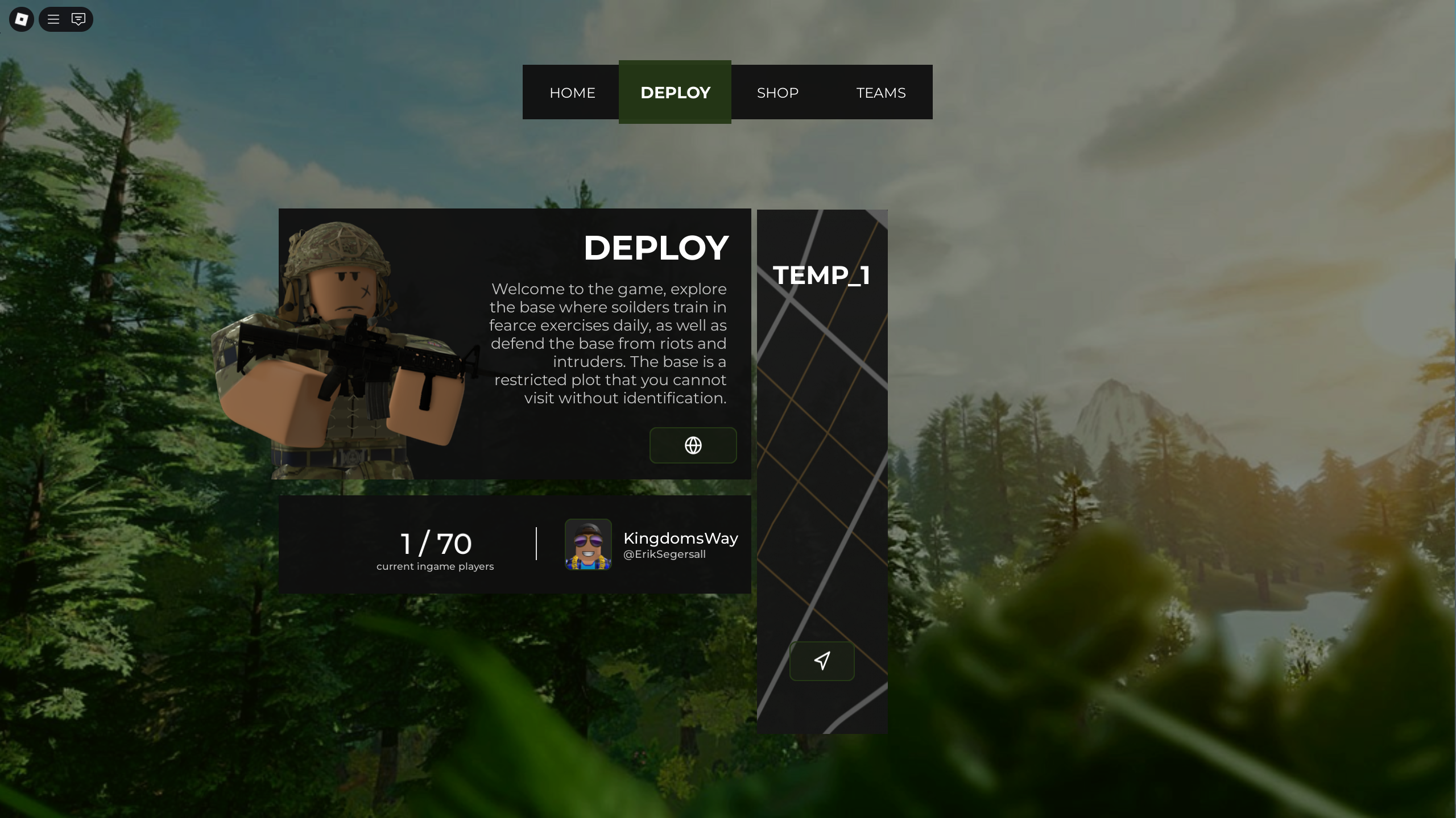Team Changer with Overhead GUI – Roblox Script