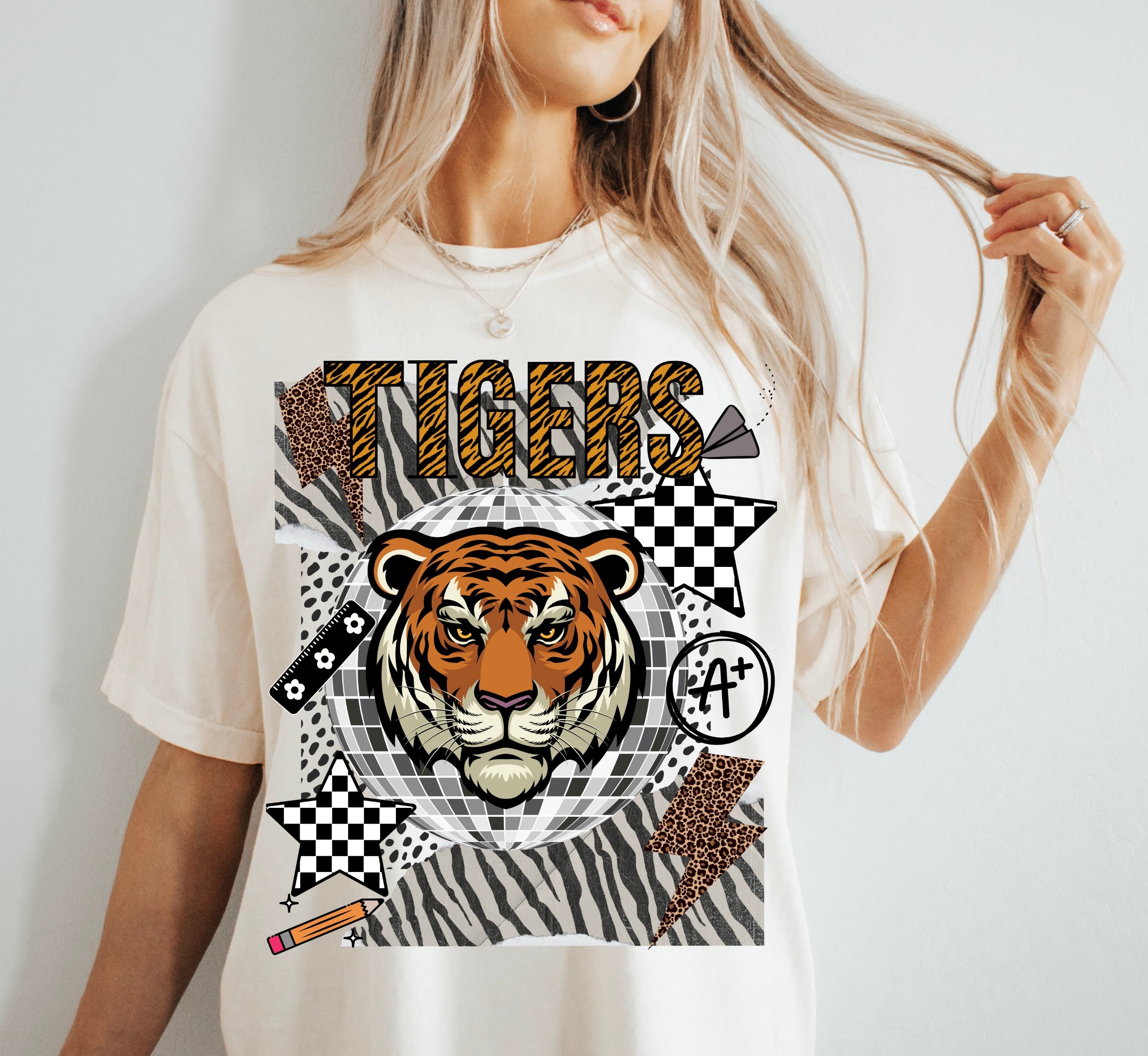 Tiger Animal Print Collage - Payhip