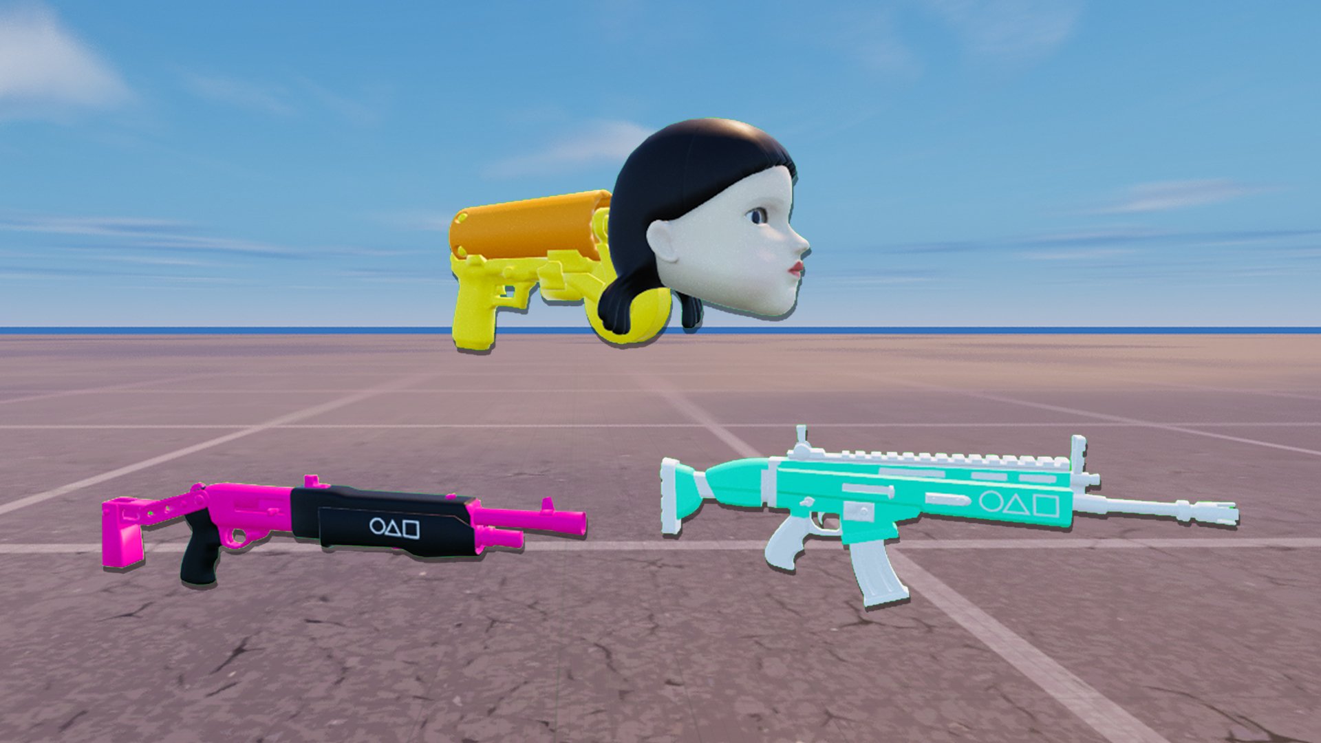 Squid Game Custom Weapon Models Pack - Payhip