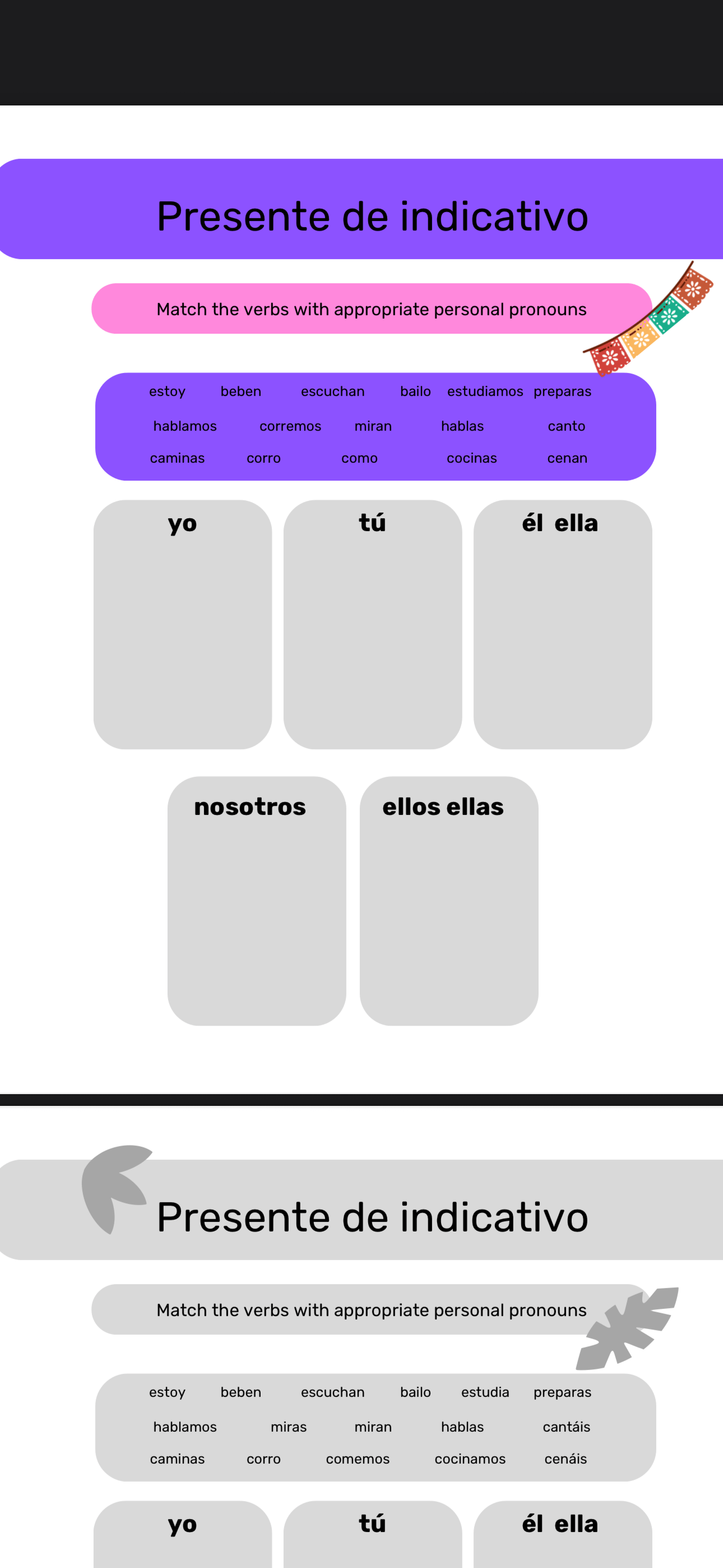 Spanish Verb Practice - Payhip
