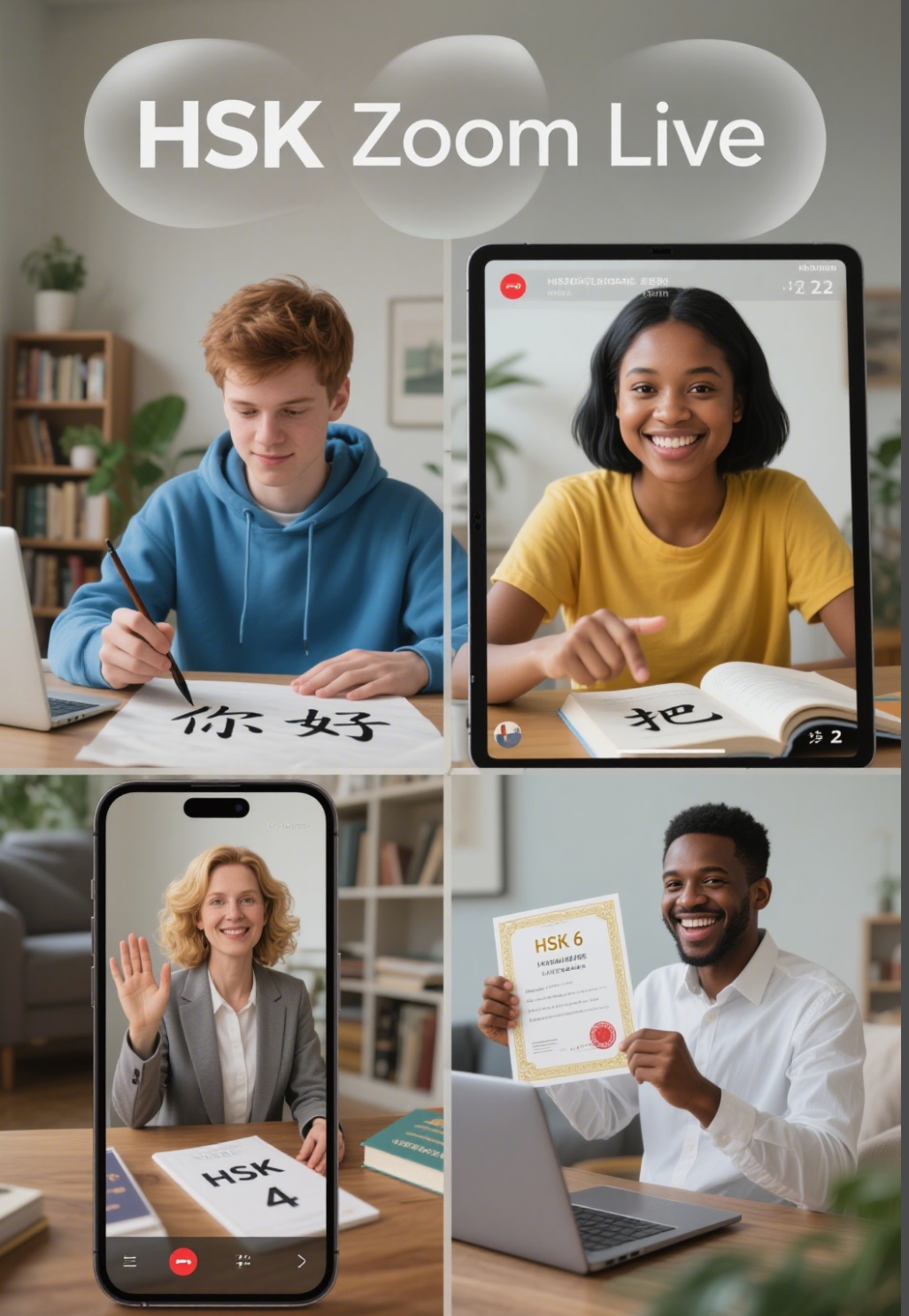 HSK Zoom: Native-Led Comprehensive Chinese - Payhip