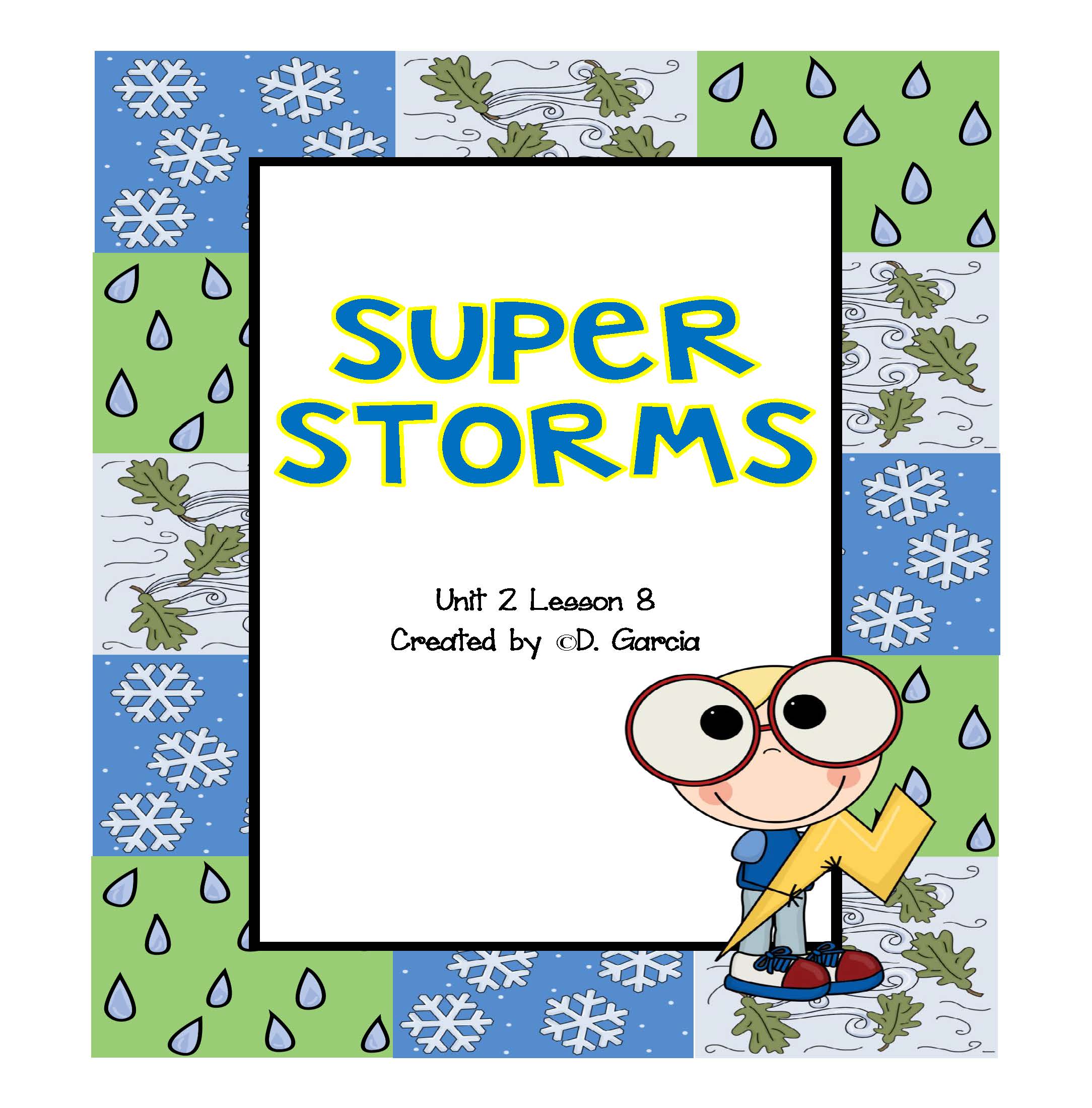 Journeys Second Grade Super Storms Unit 2 Lesson 8 - Payhip