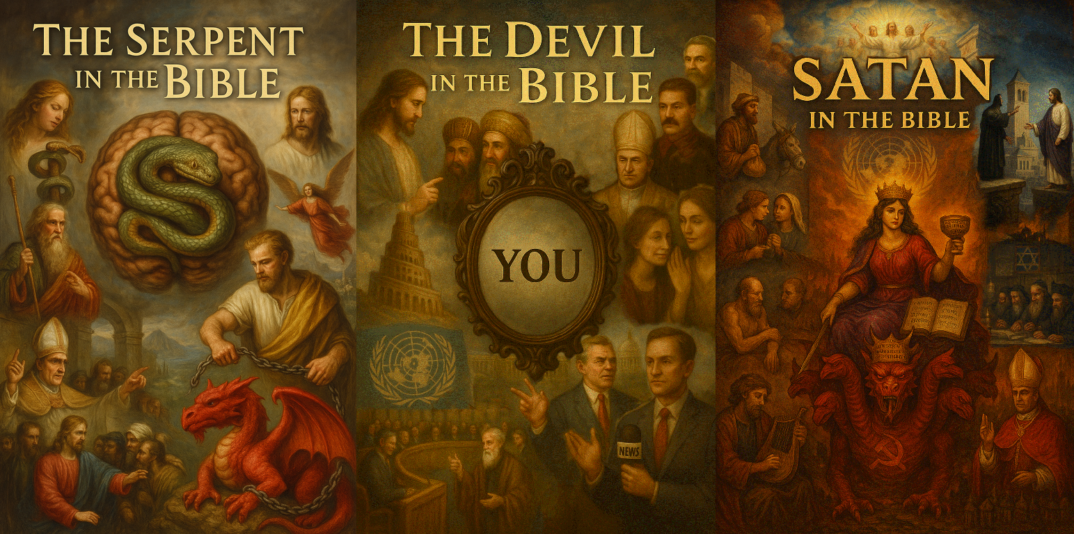 The Devil Satan Serpent Picture Book Series – Complete 3-Volume Set ...