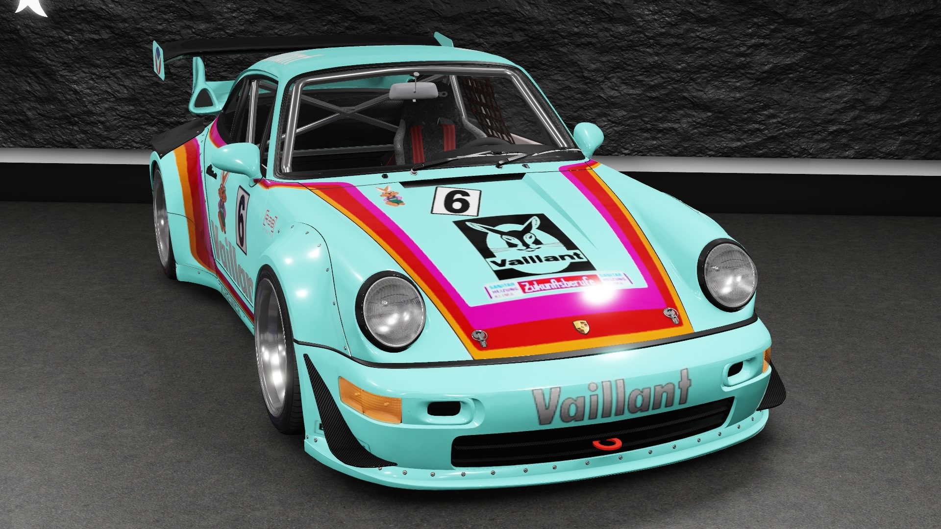 1991 Porsche 911 964 Turbo RWB (Blue Edition) - Payhip