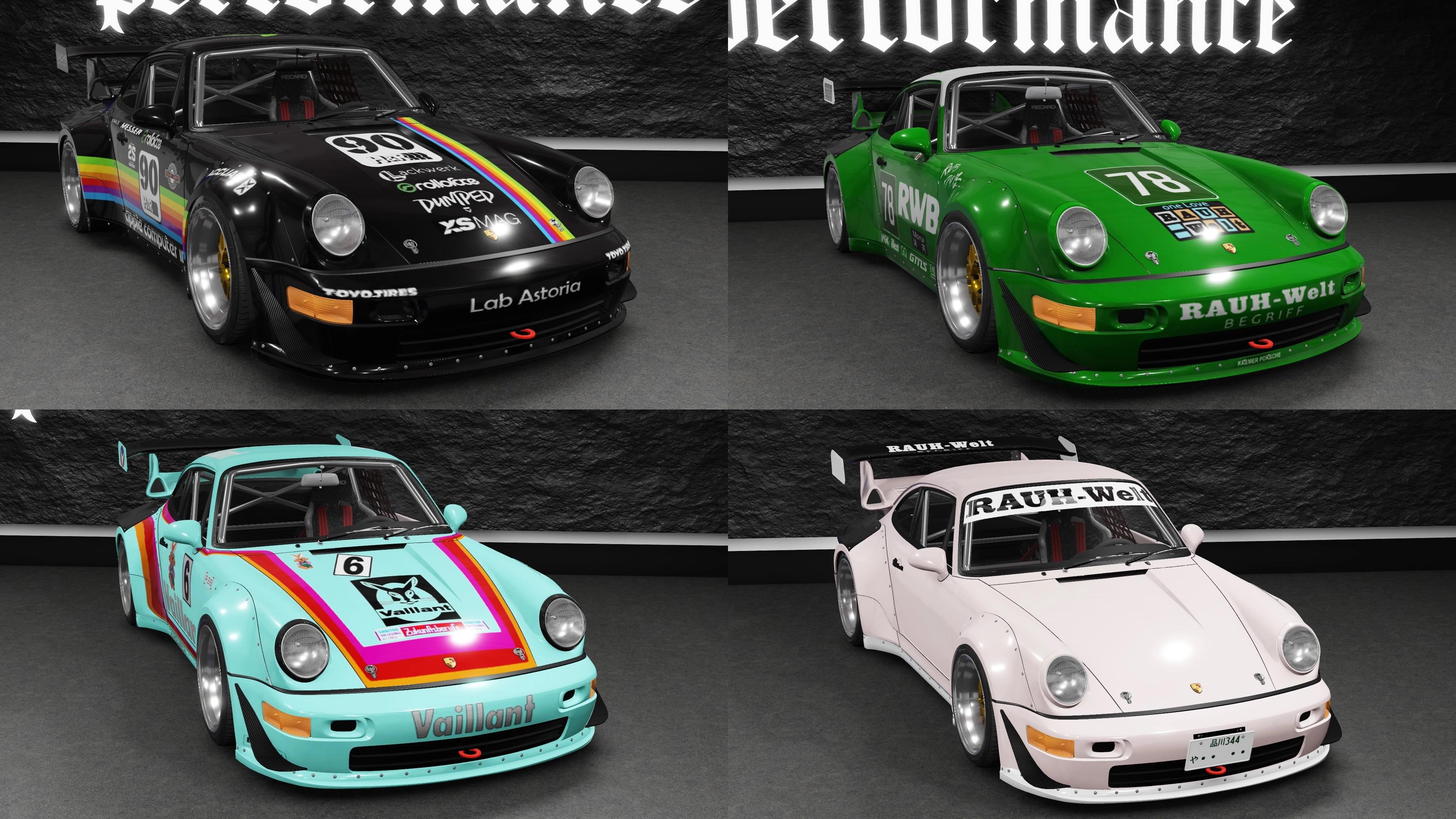 1991 Porsche 911 964 Turbo RWB (Bundle) - Payhip