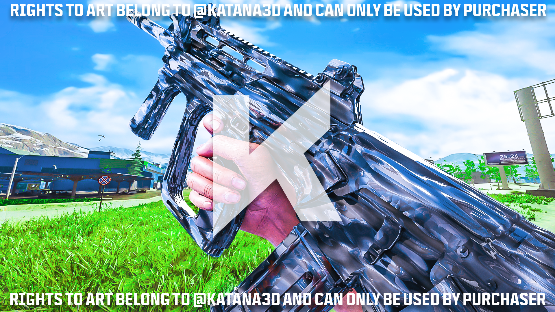 COD/Warzone Thumbnail - Obsidian ABR (Rebirth Verdansk) - Payhip