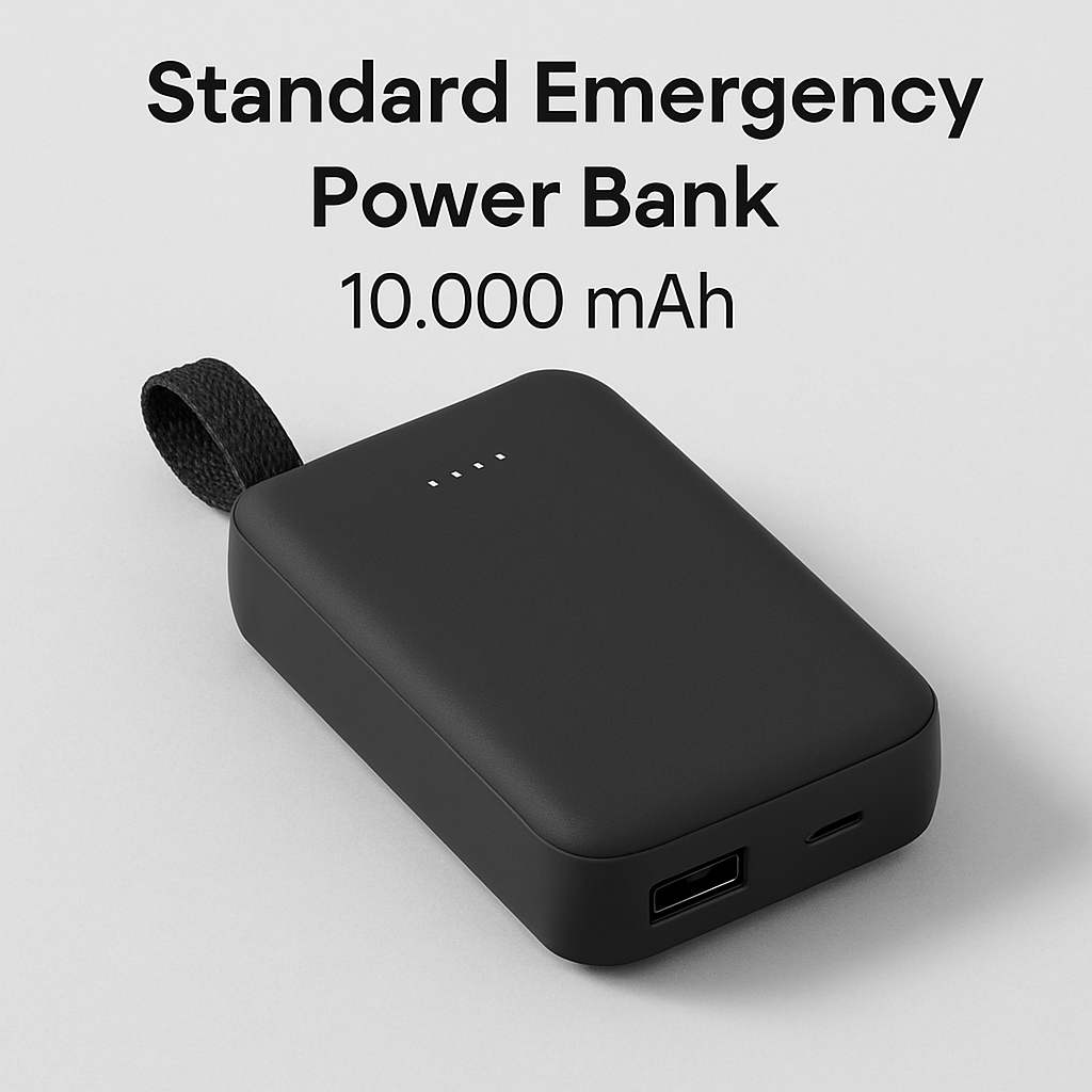 Standard Emergency Power Bank (10,000 mAh) – $18.00 - Payhip