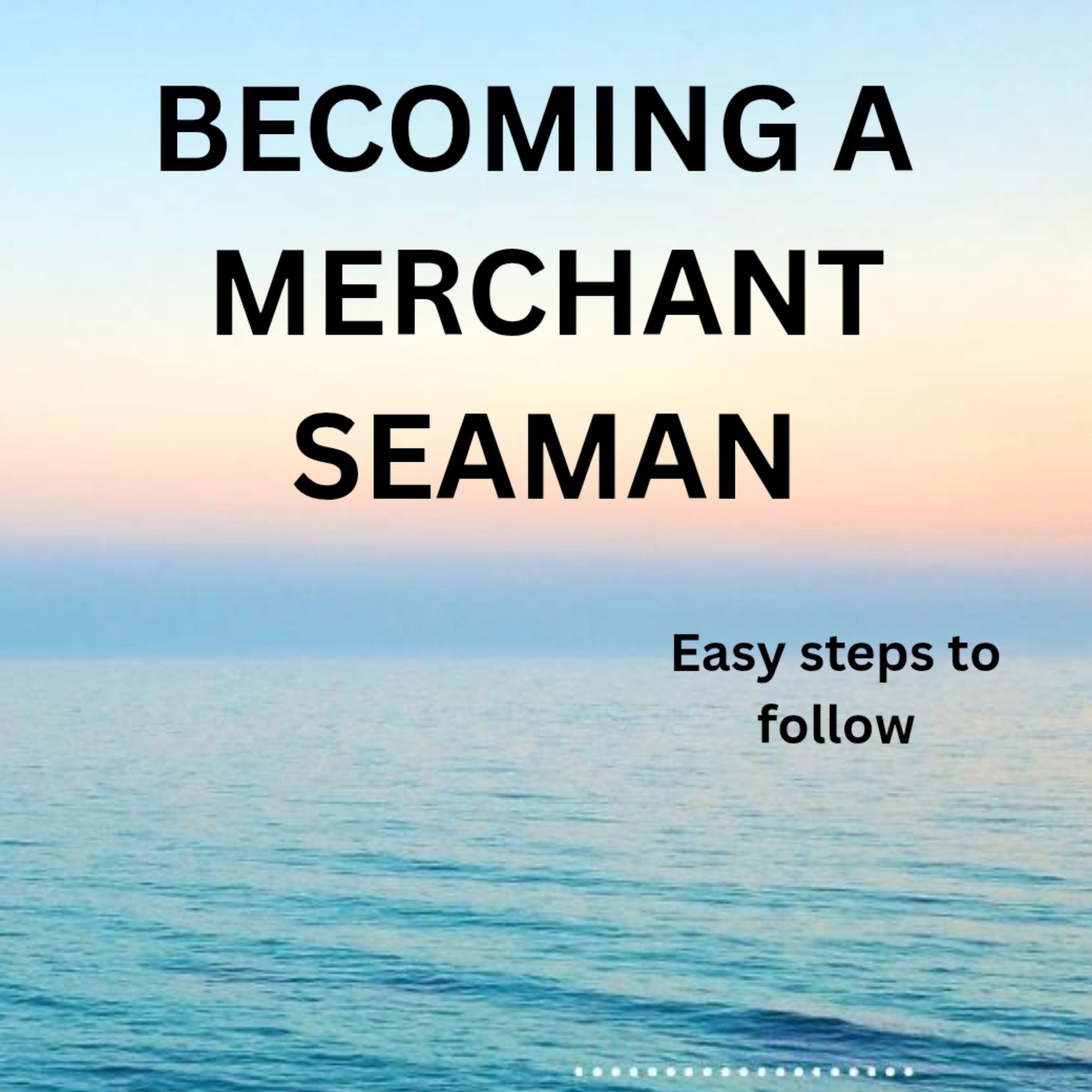 Becoming A Merchant Mariner Beginner's Guide - Payhip