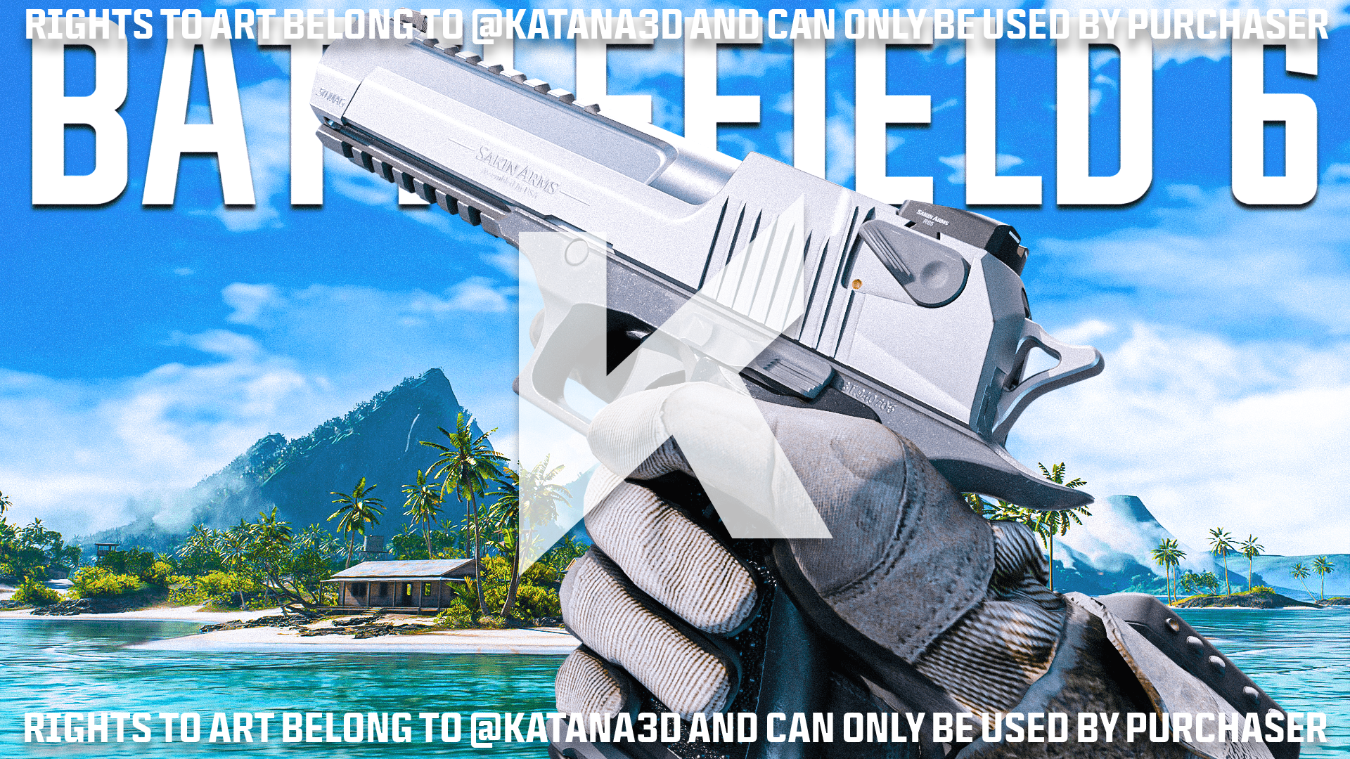 Battlefield Thumbnail - Desert Eagle Beta (Text NO Text) - Payhip