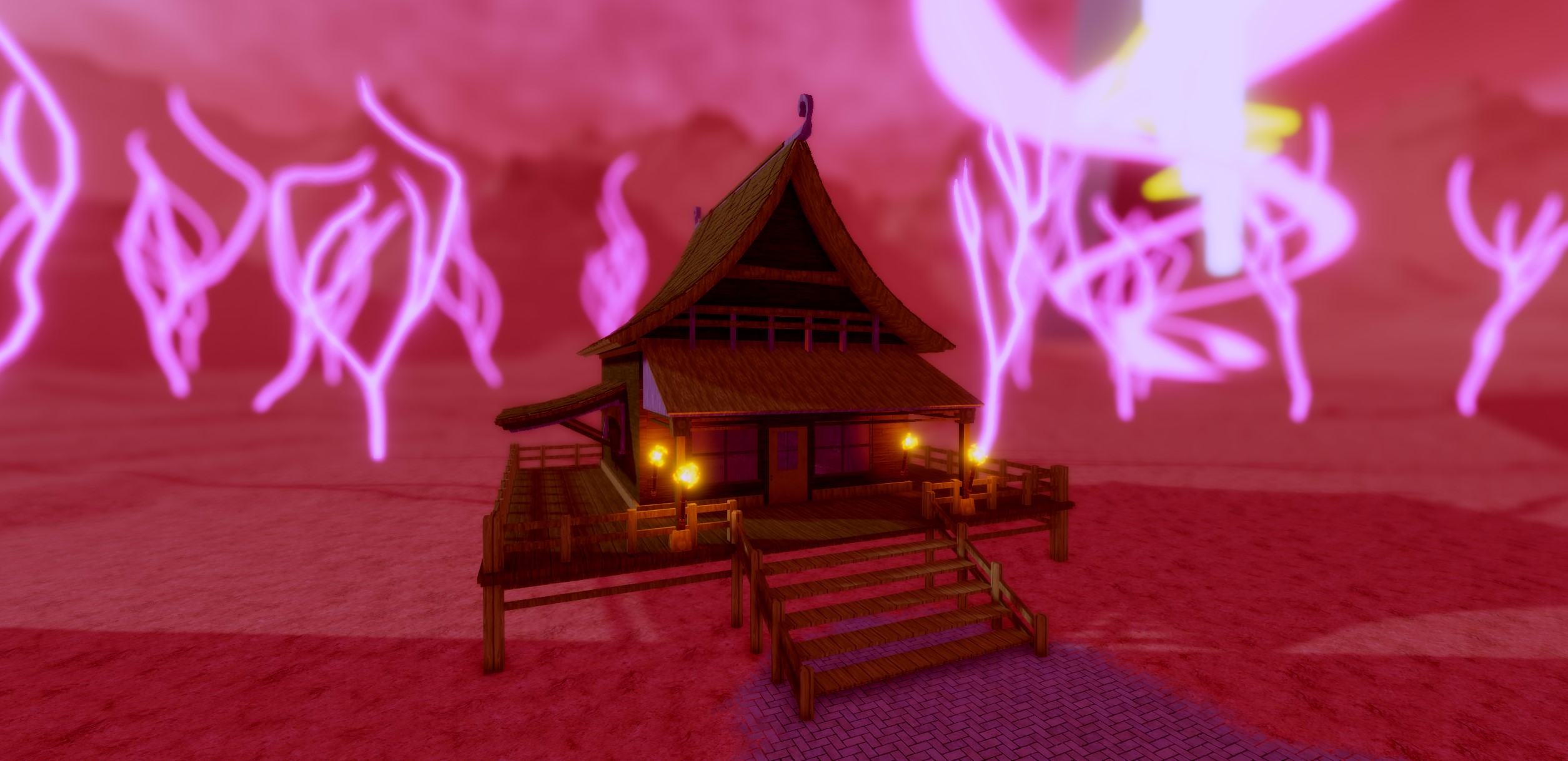 [EXCLUSIVE] Neon Spirit Realm – Roblox Fantasy Shrine Map