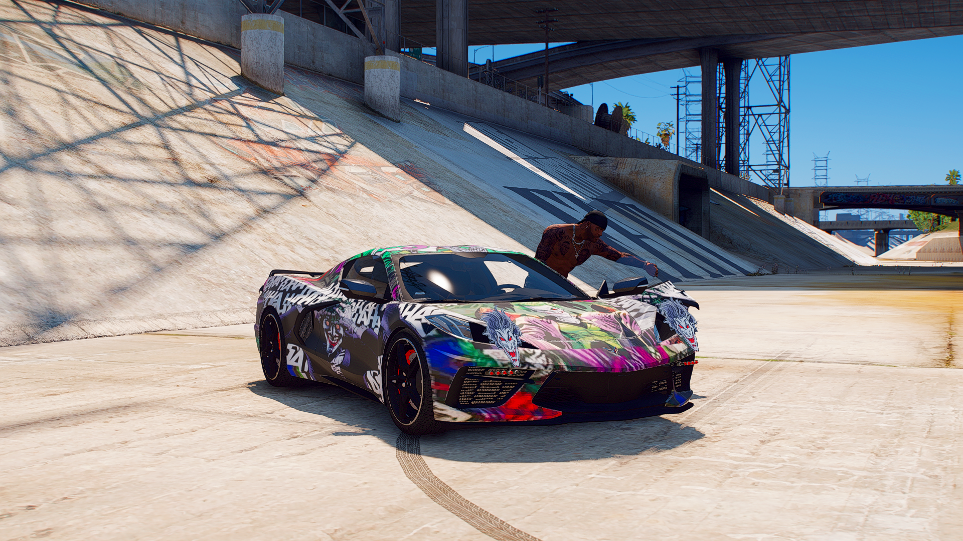 Chevrolet Corvette C8 Stingray Joker Gun - Payhip