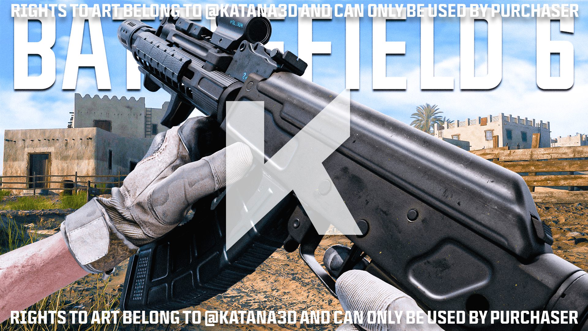 Battlefield Thumbnail - AK Beta (Text NO Text) - Payhip