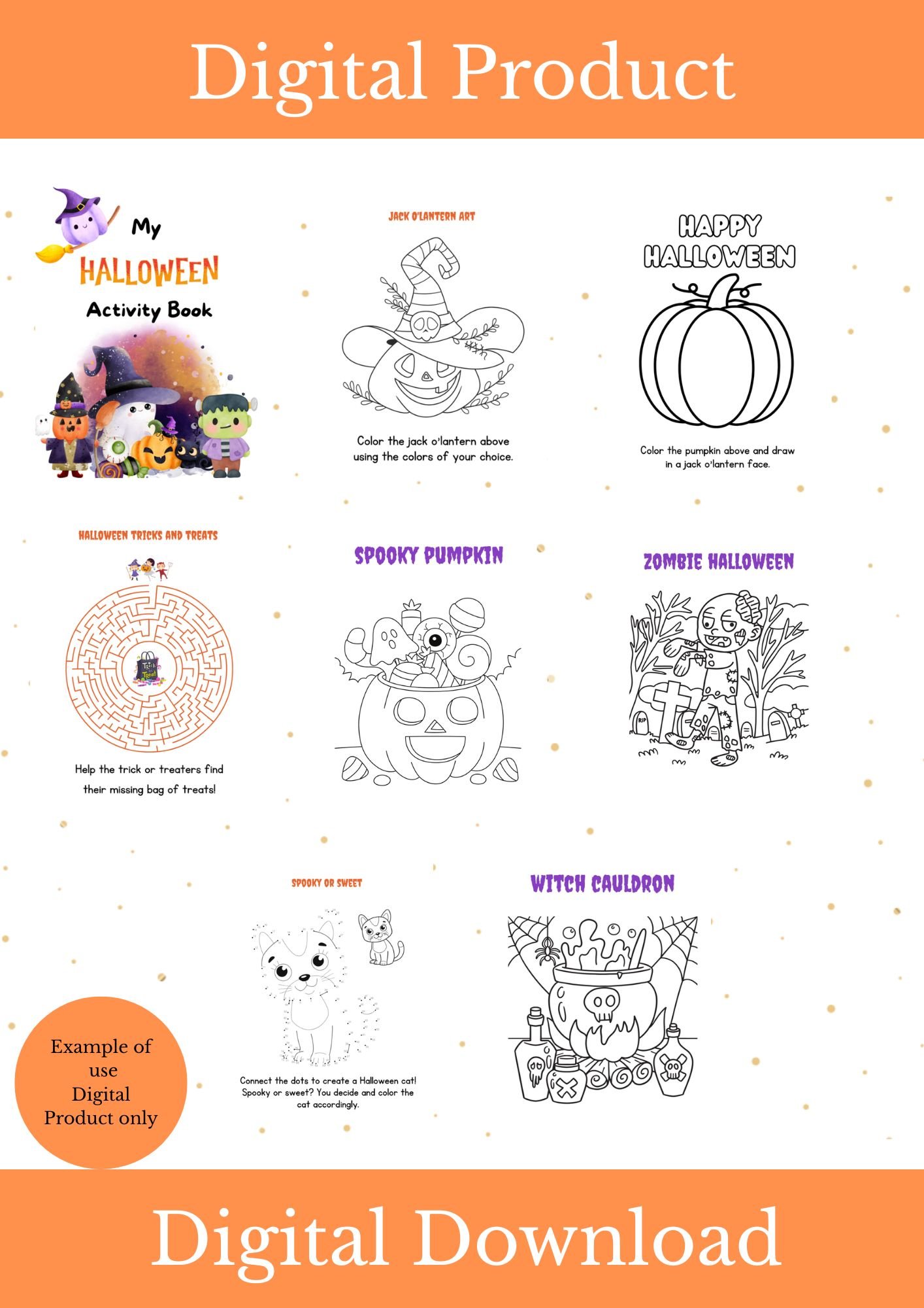 Halloween Digital Activity booklet - Payhip