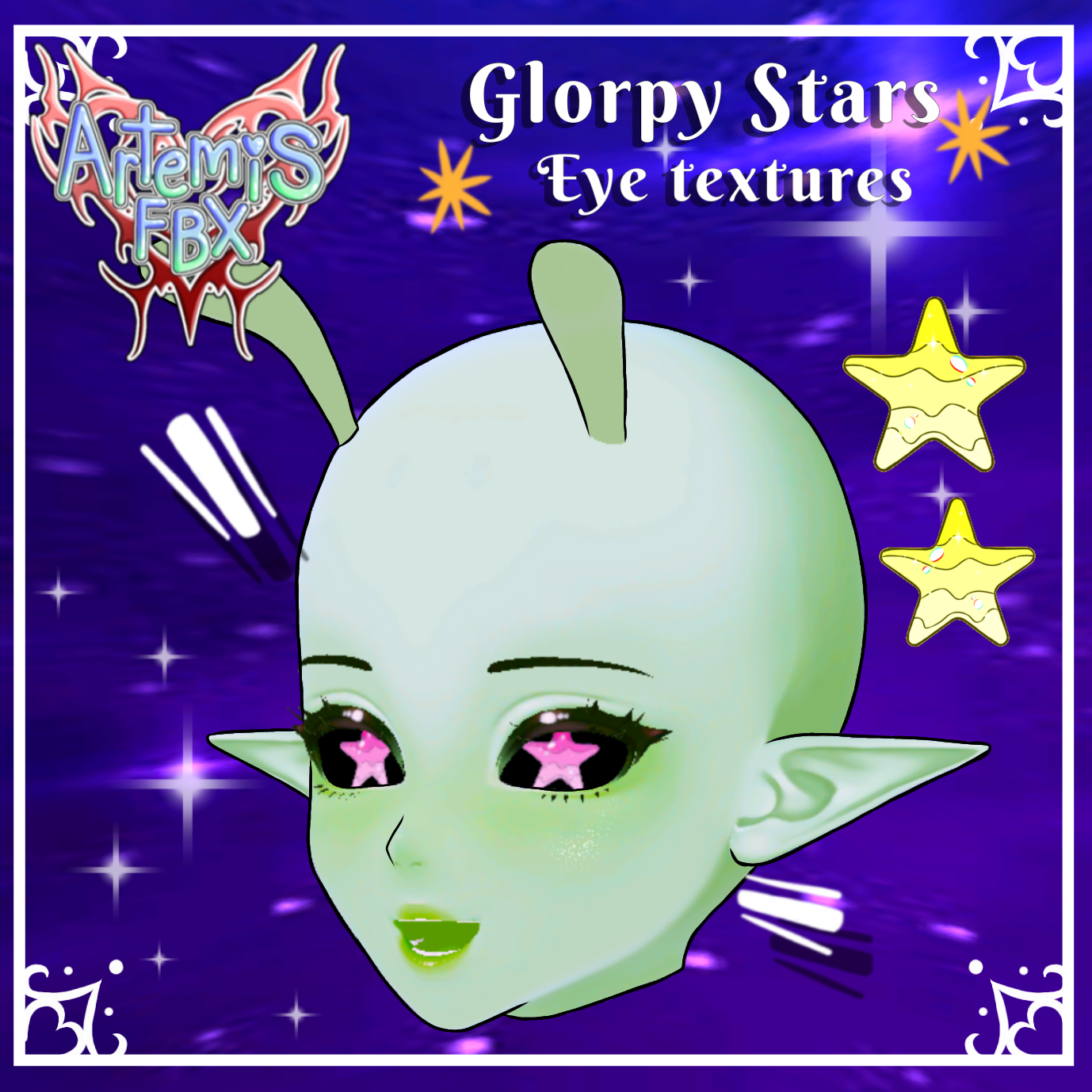 Glorpy Stars (eye textures) - Payhip