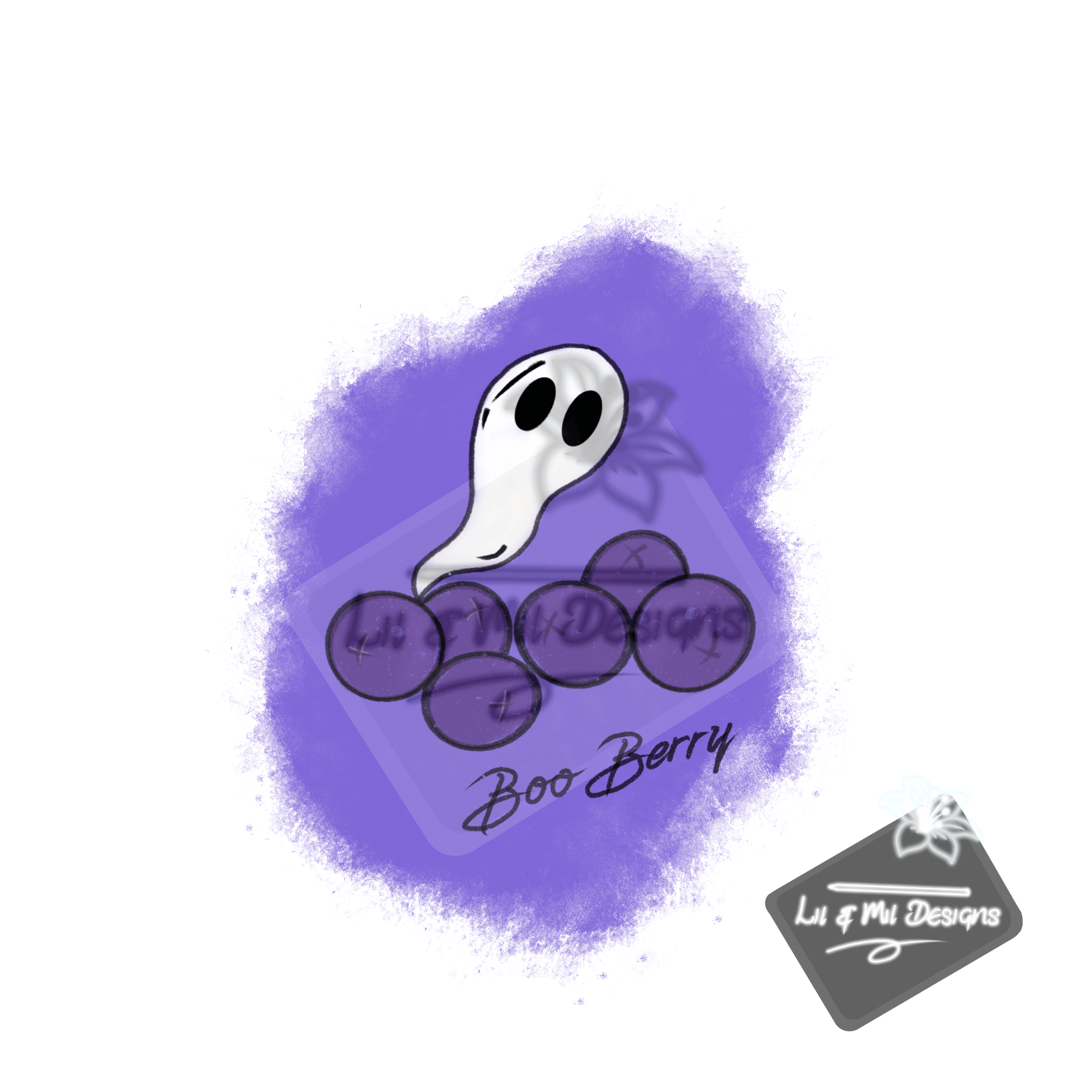 SPOOKY CANS Boo Berry (Ghost PNG) - Payhip