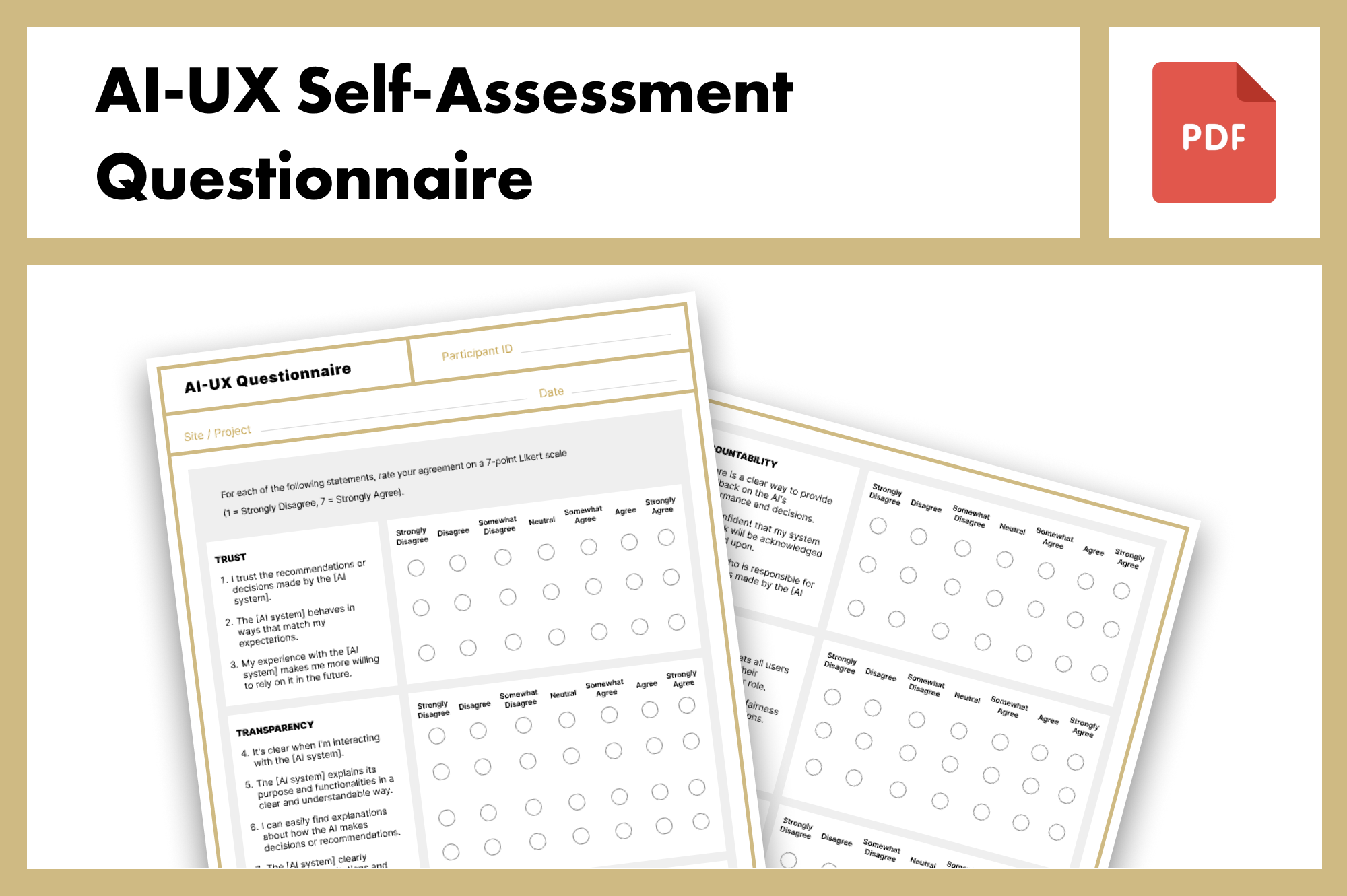 AI-UX Self-Assessmente Questionnaire - Payhip
