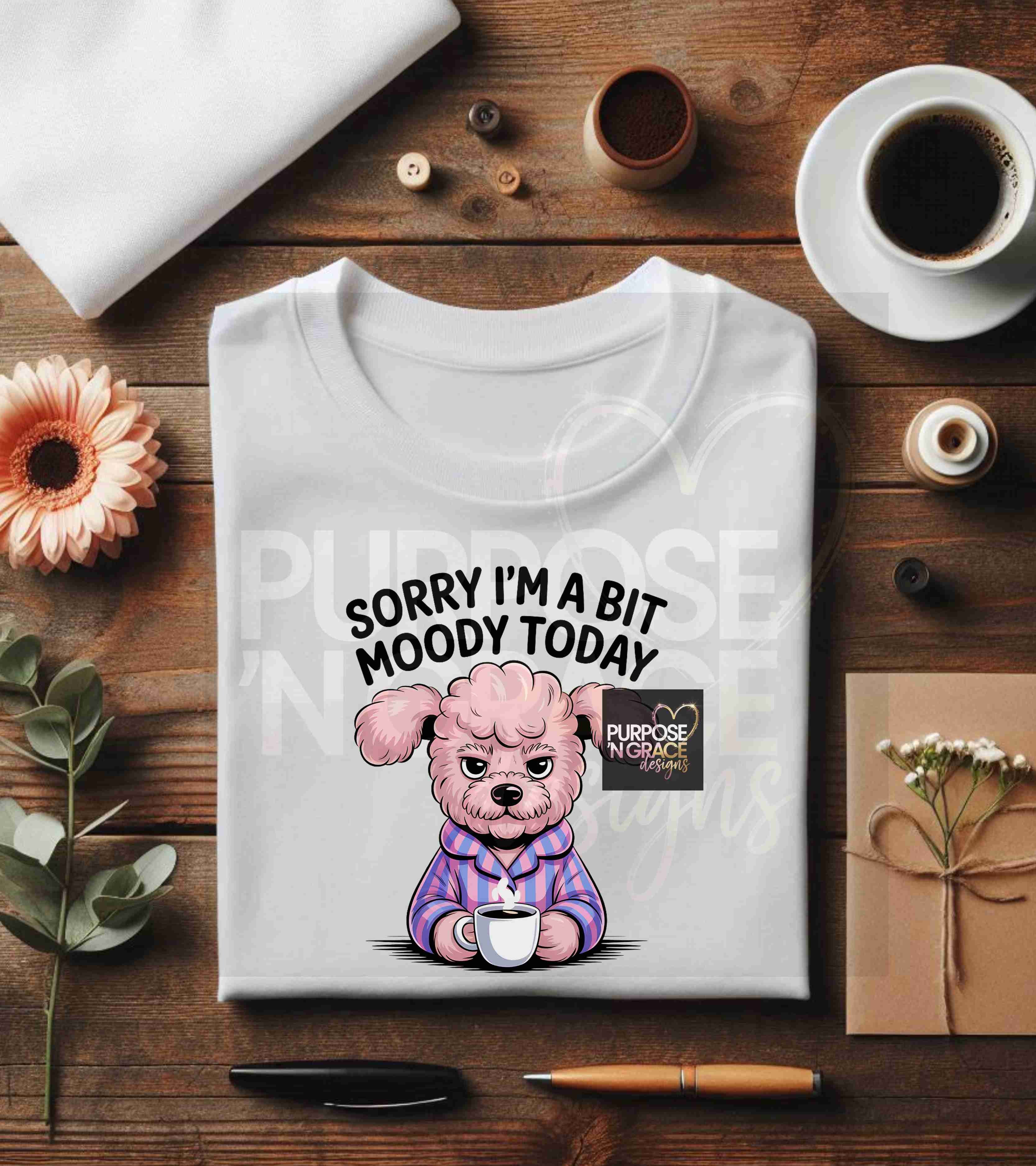 Bit Moody Today Poodle PNG - Payhip