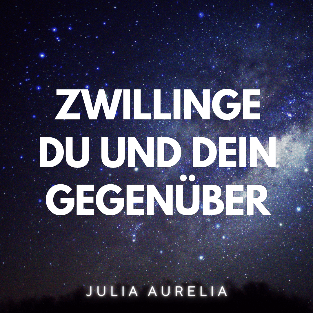 Zwillinge: Du und dein Gegenüber