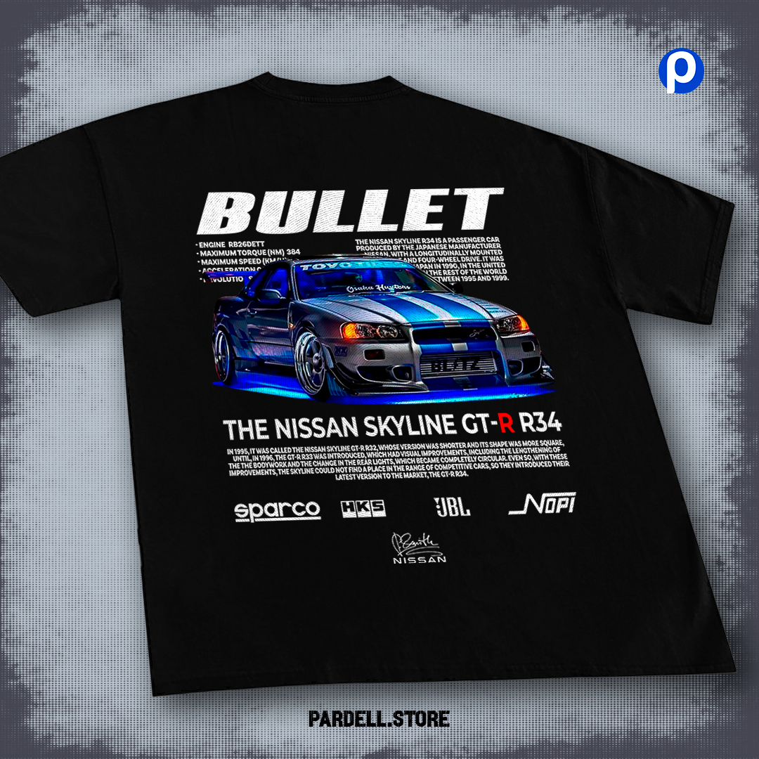 Nissan Skyline "bullet" R34 digital file png - Payhip