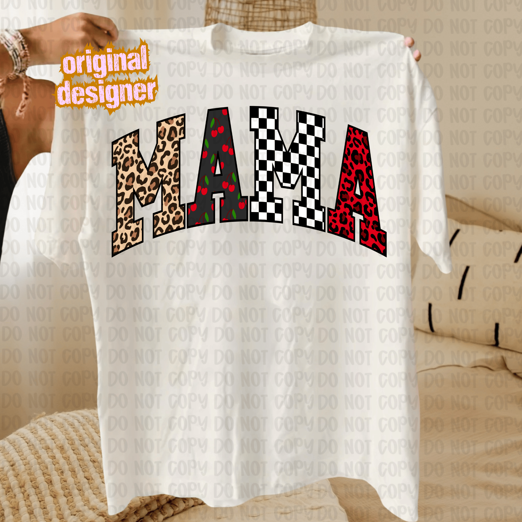 Mama Checkered Leopard Png - Payhip