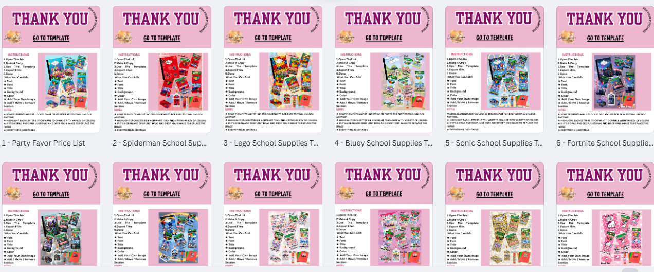 Ultimate Back-to-School Template Bundle - Payhip