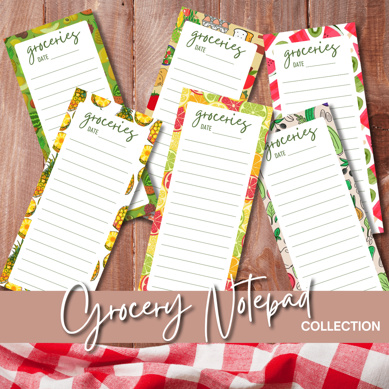 To Do List Printable Notepad Floral Notepad Printable Lined Notes Page ...