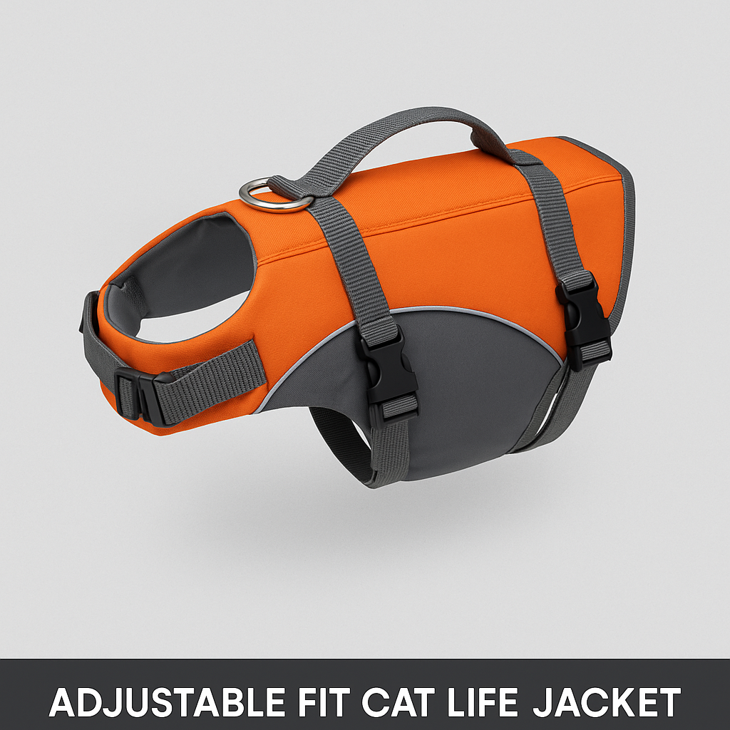 Cat Life Jacket – Adjustable Fit – $29.95 - Payhip