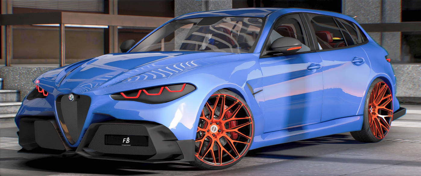 Alfa Romeo Giulia Touring Custom 2023 - Payhip