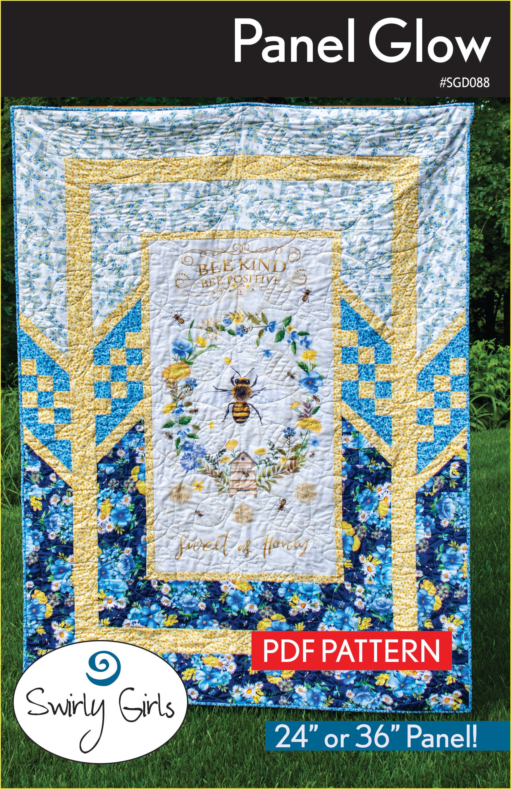 SGD088 Panel Glow Quilt Pattern - PDF - Payhip