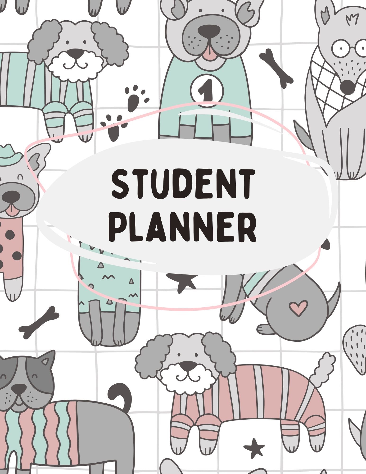 Doggy Student Planner - Payhip