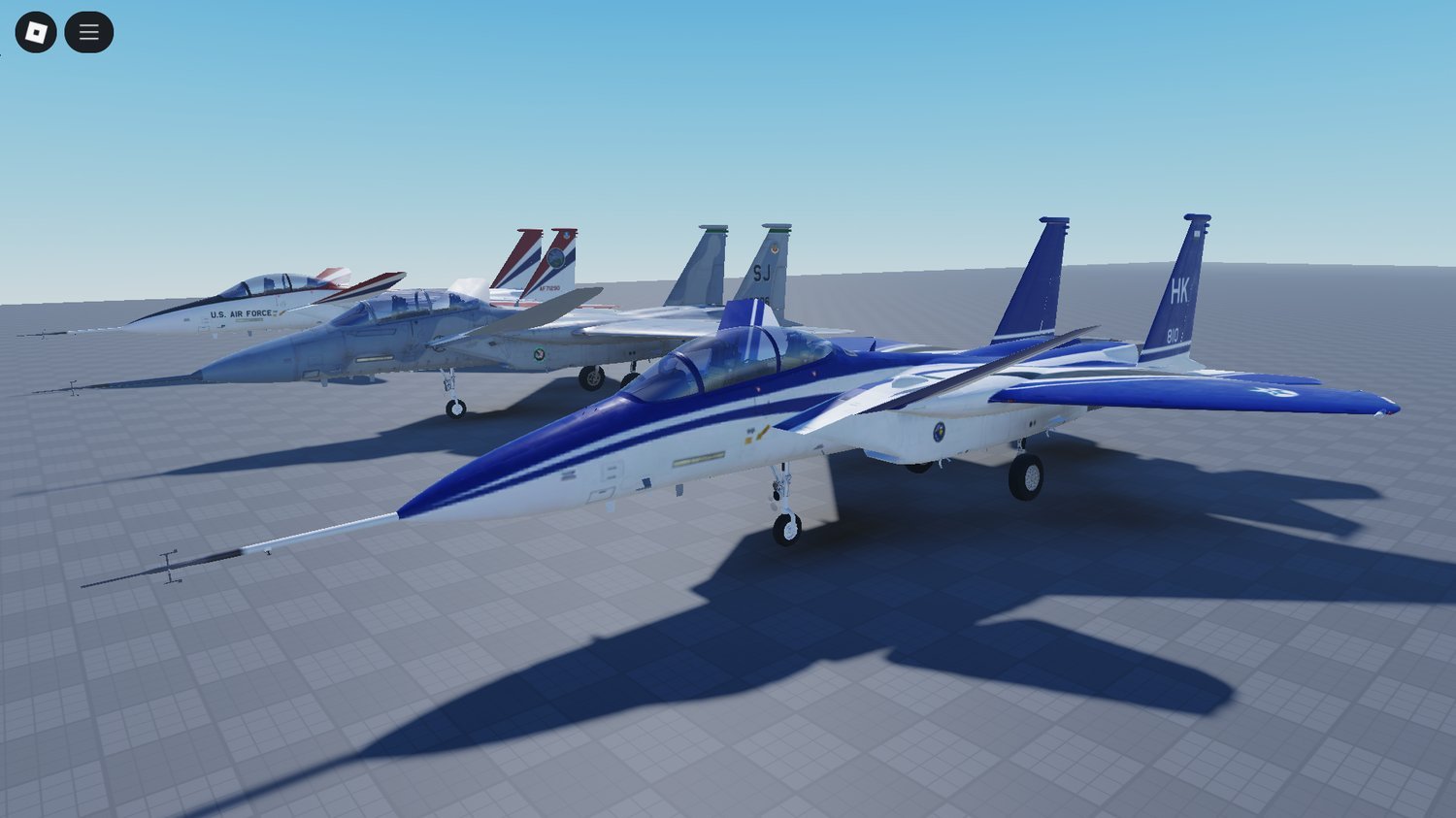 F-16AMC V2 Pack – 10 Advanced Roblox Jet Variants