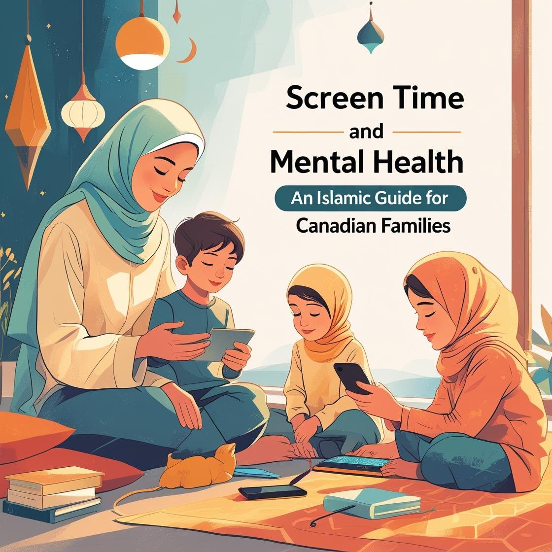 Screen Time and Mental Health: An Islamic Guide for Canadian Families 📱