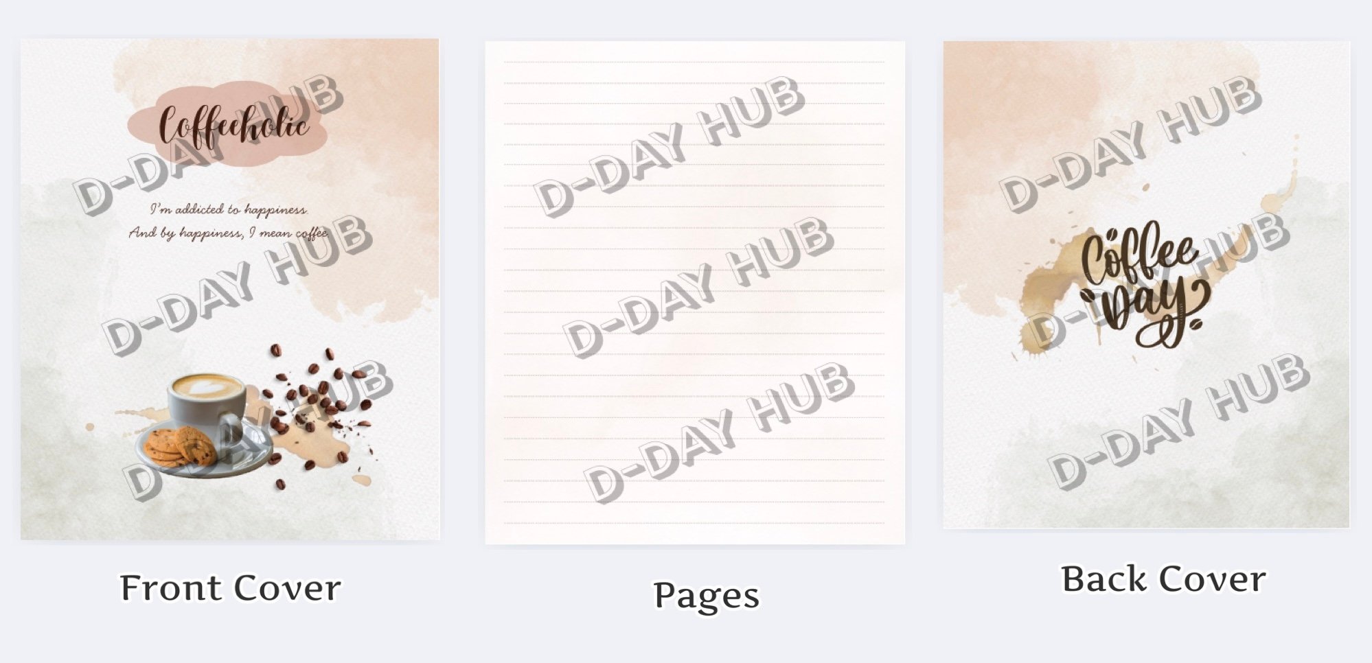 Coffeeholic Notebook (Version 2) - Payhip